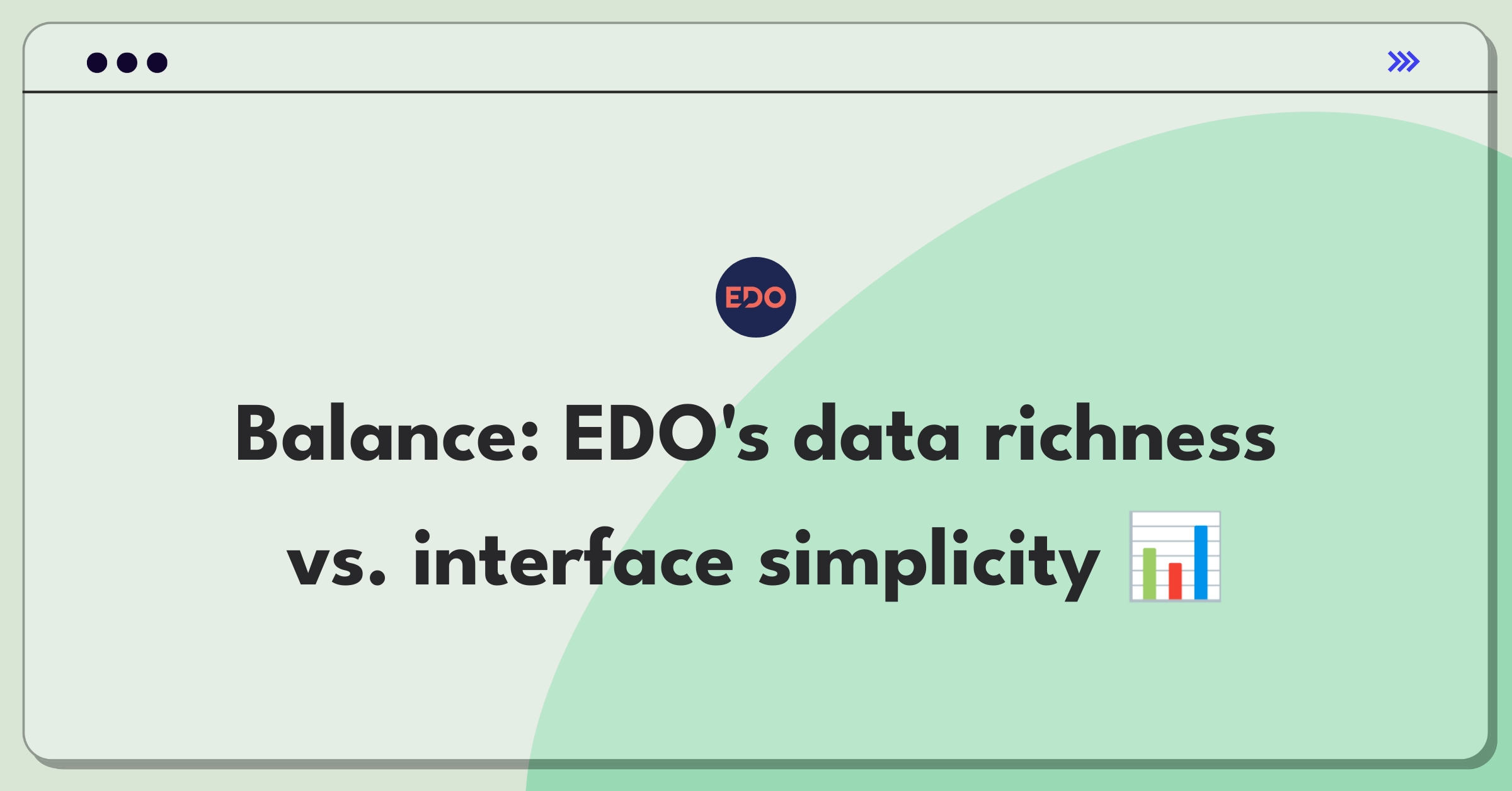 EDO Data vs Simplicity Tradeoff | Product Strategy Interview - NextSprints