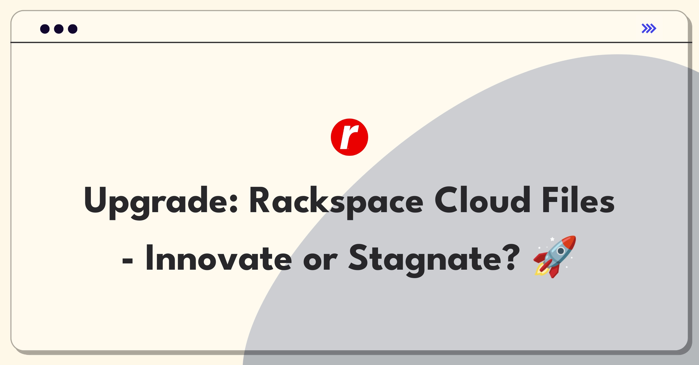 Rackspace Cloud Files Innovation | Product Improvement Case - NextSprints