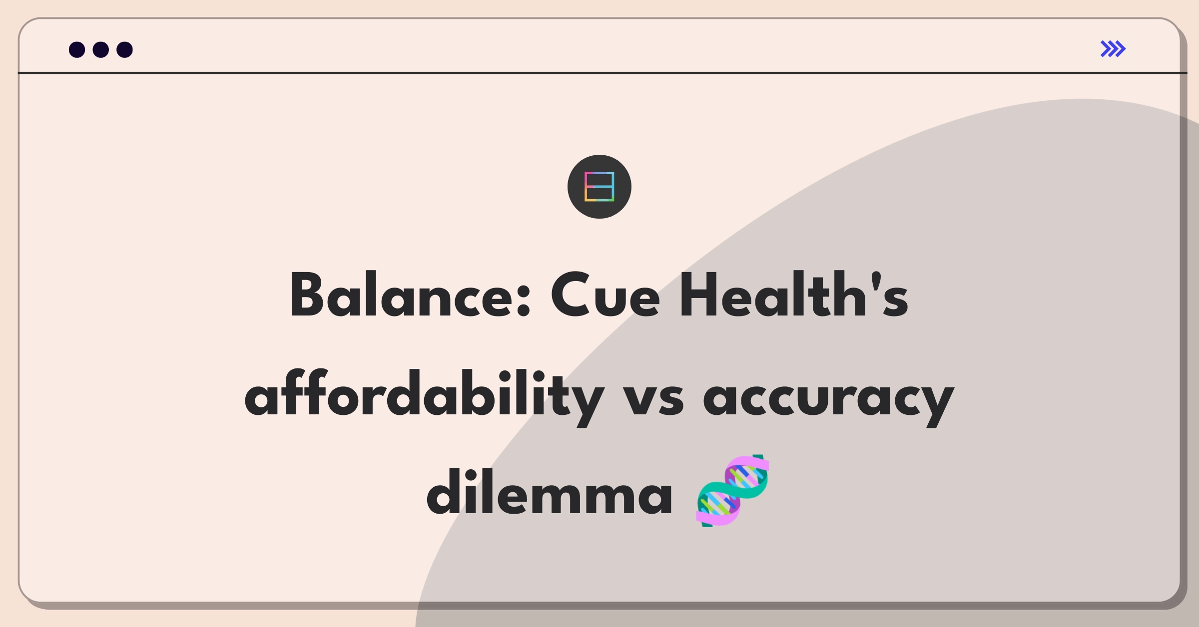 Cue Health Affordability vs Quality | Product Trade-Off Case - NextSprints