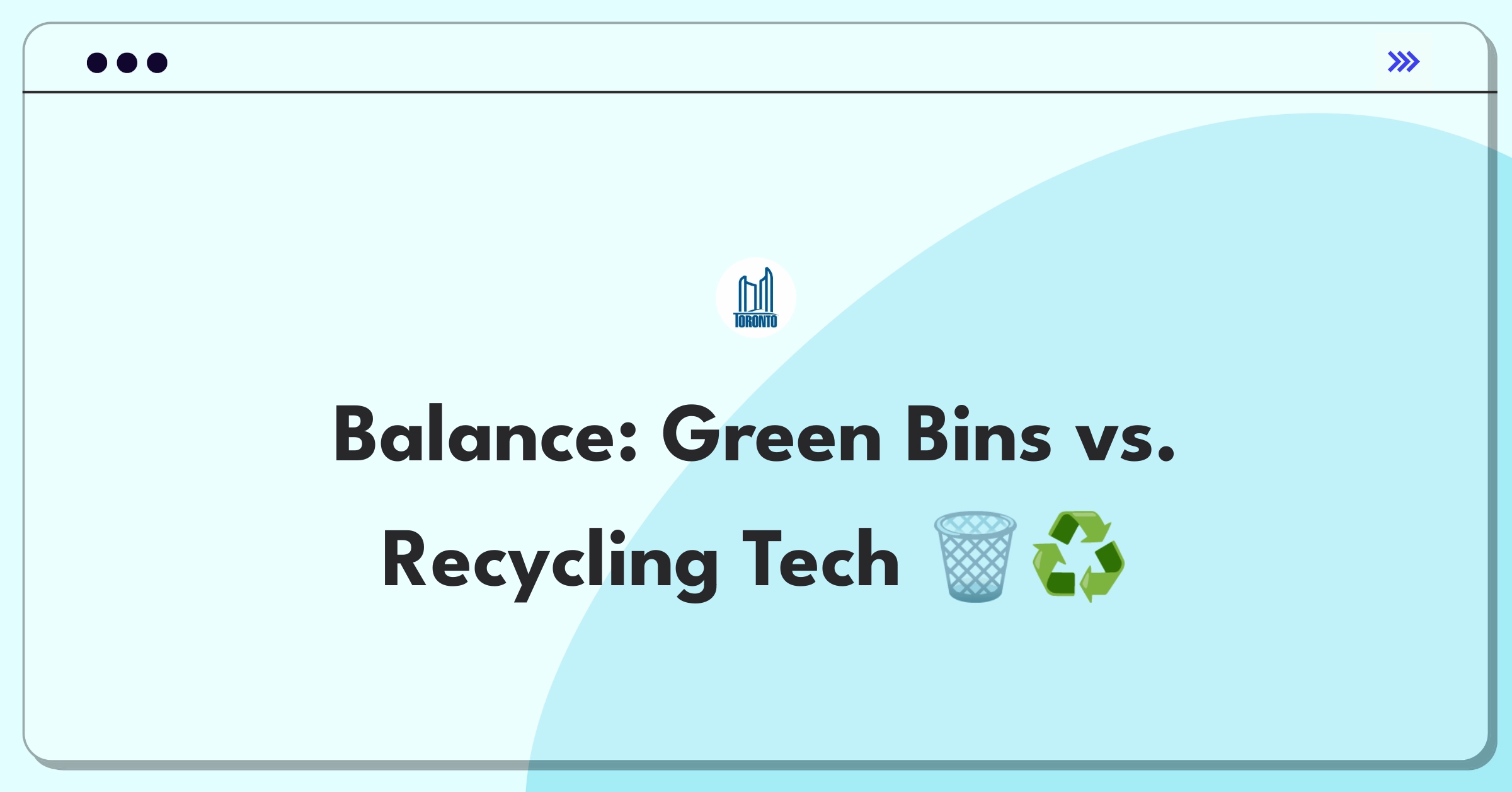 Toronto Waste Management Tradeoff | Product Strategy Case - NextSprints