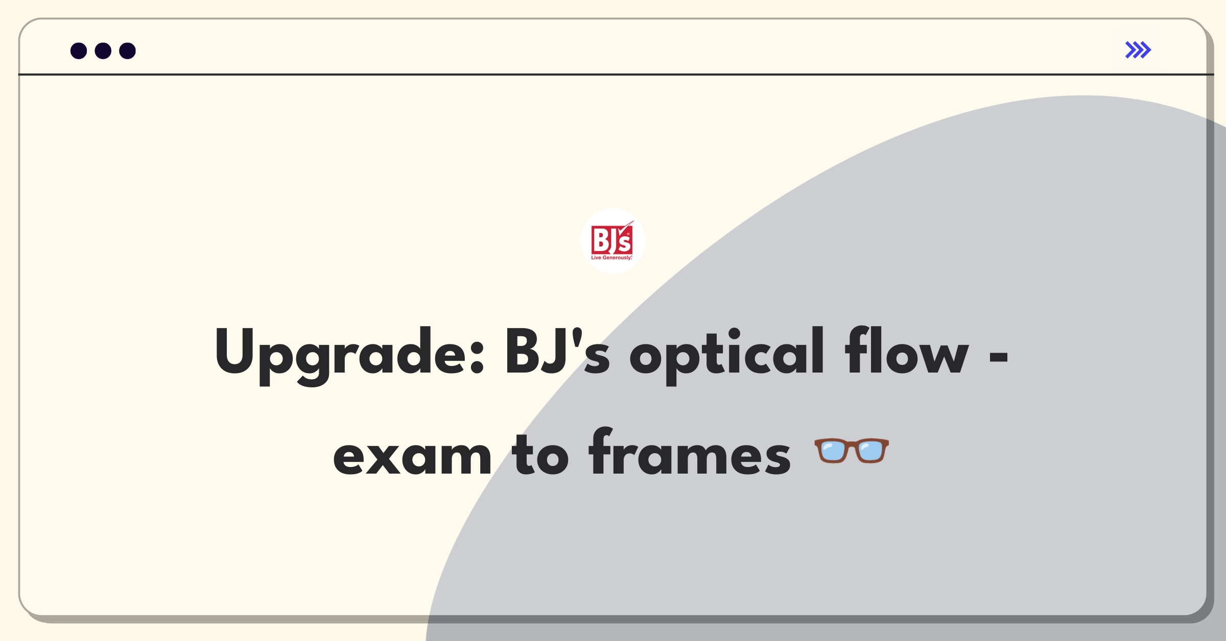 BJ's Optical Department Redesign | Product Improvement Case - NextSprints