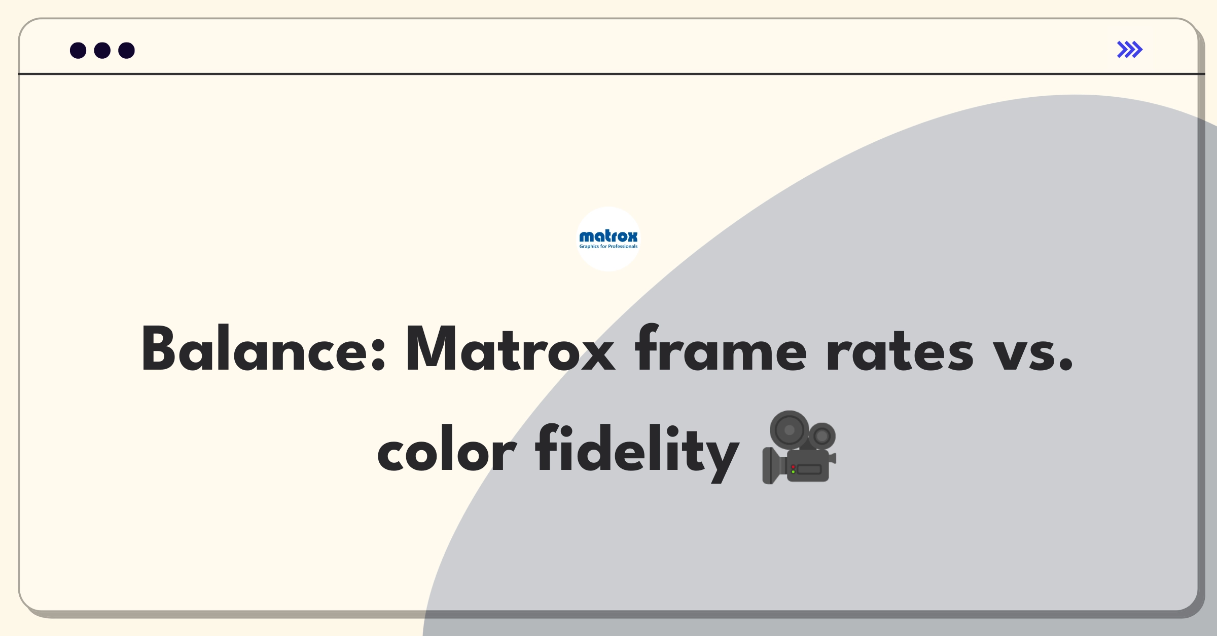 Matrox Video Card Tradeoff | Product Strategy Interview - NextSprints