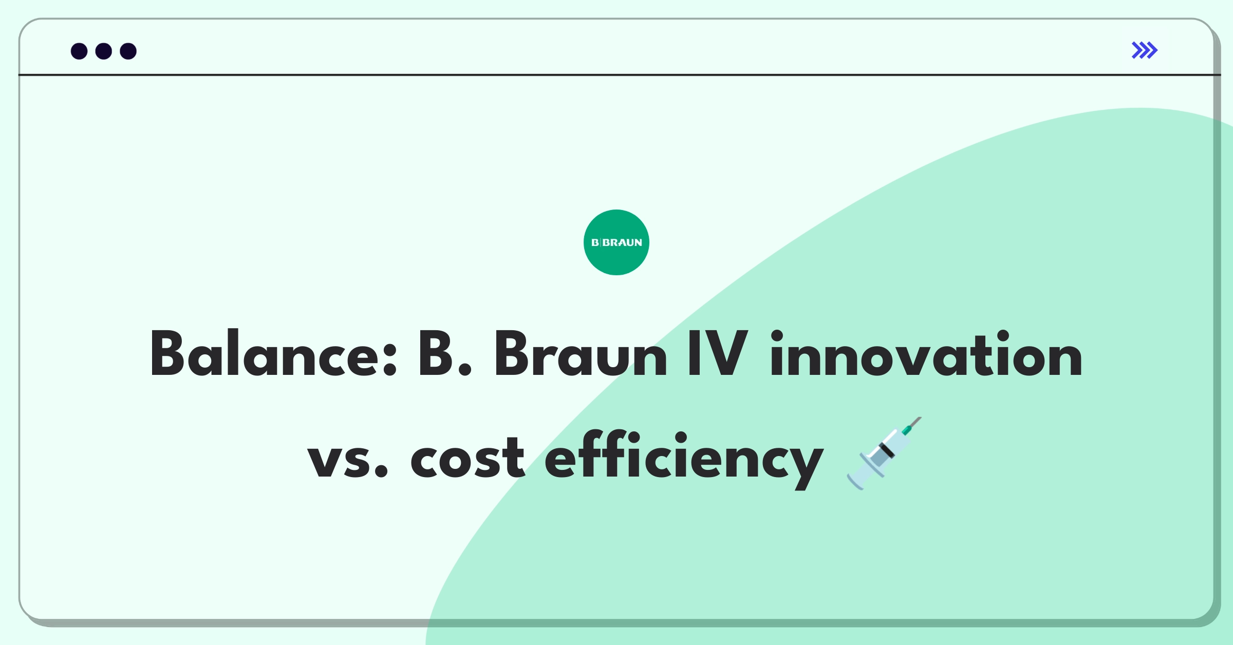 B. Braun IV Catheter Strategy | Product Trade-Off Interview - NextSprints