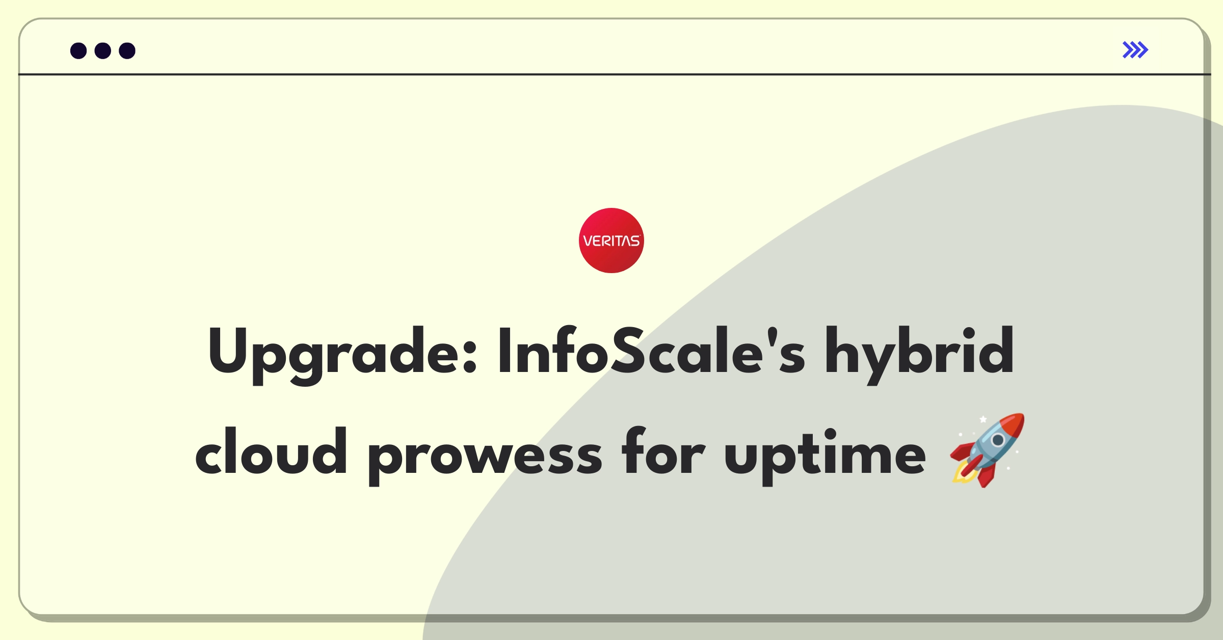 Veritas InfoScale Hybrid Cloud Evolution | Product Strategy - NextSprints