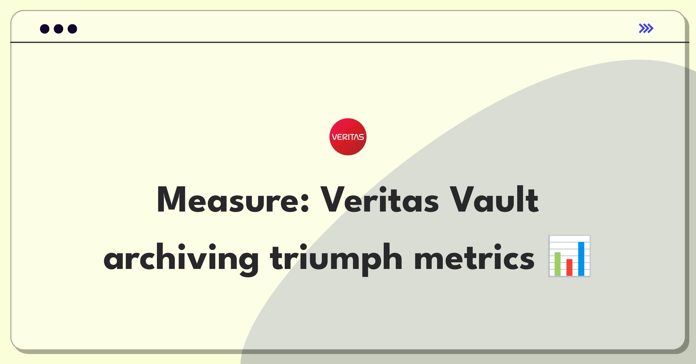 Veritas Enterprise Vault Success Metrics | Product Analytics - NextSprints
