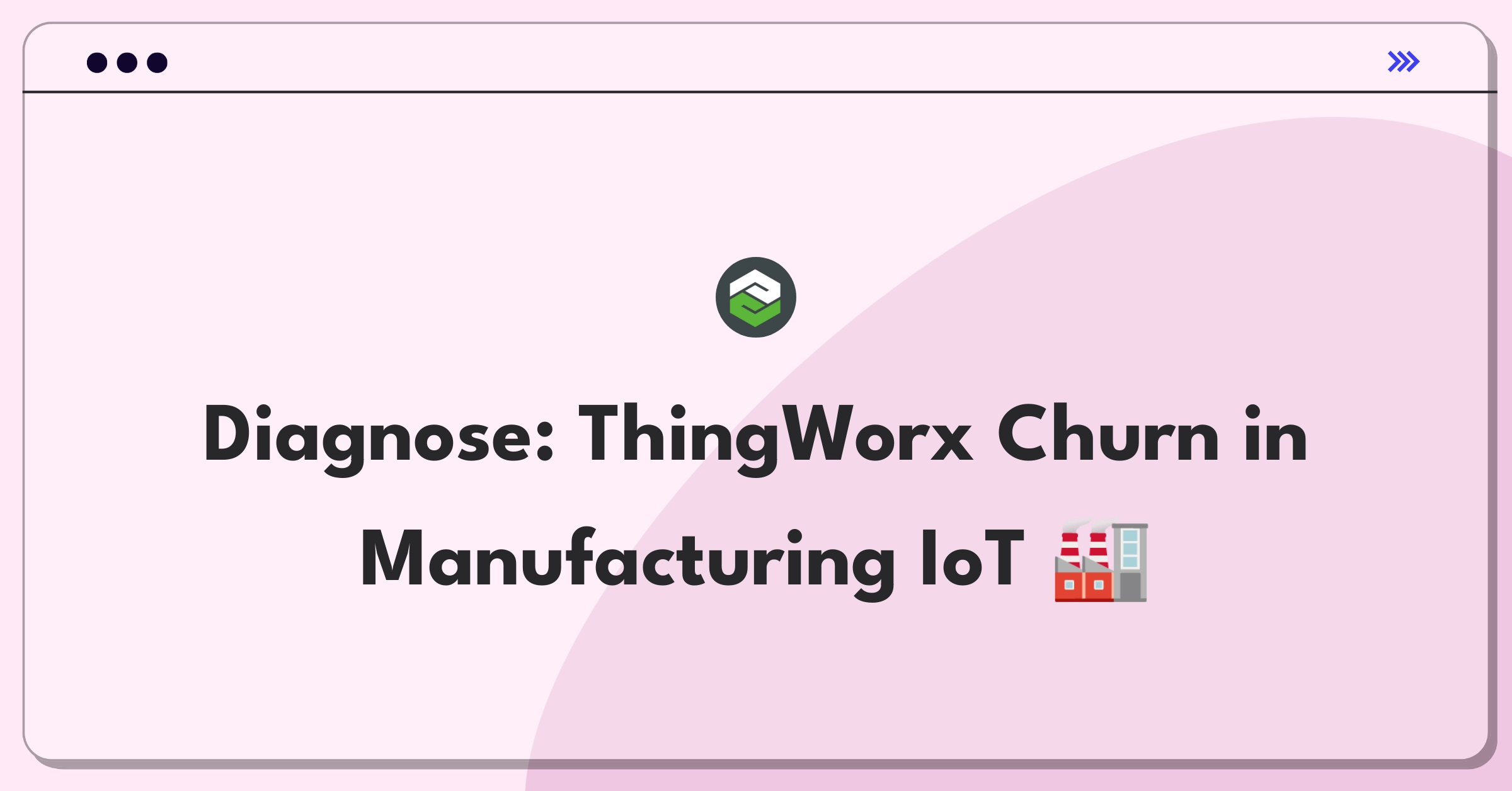 PTC ThingWorx Churn Analysis | IoT Product Interview - NextSprints