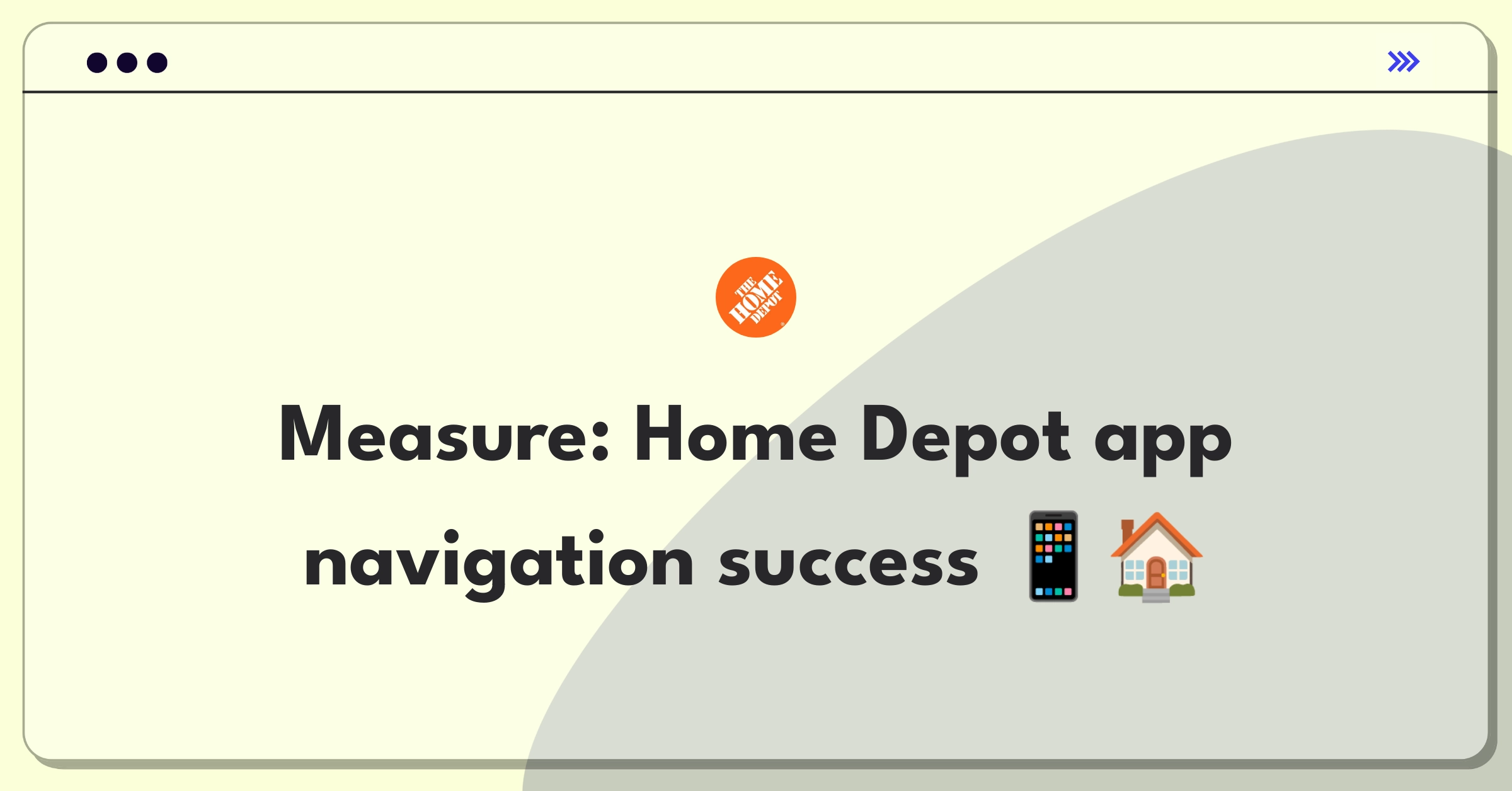 Home Depot In-Store Navigation Success | Metrics Interview - NextSprints