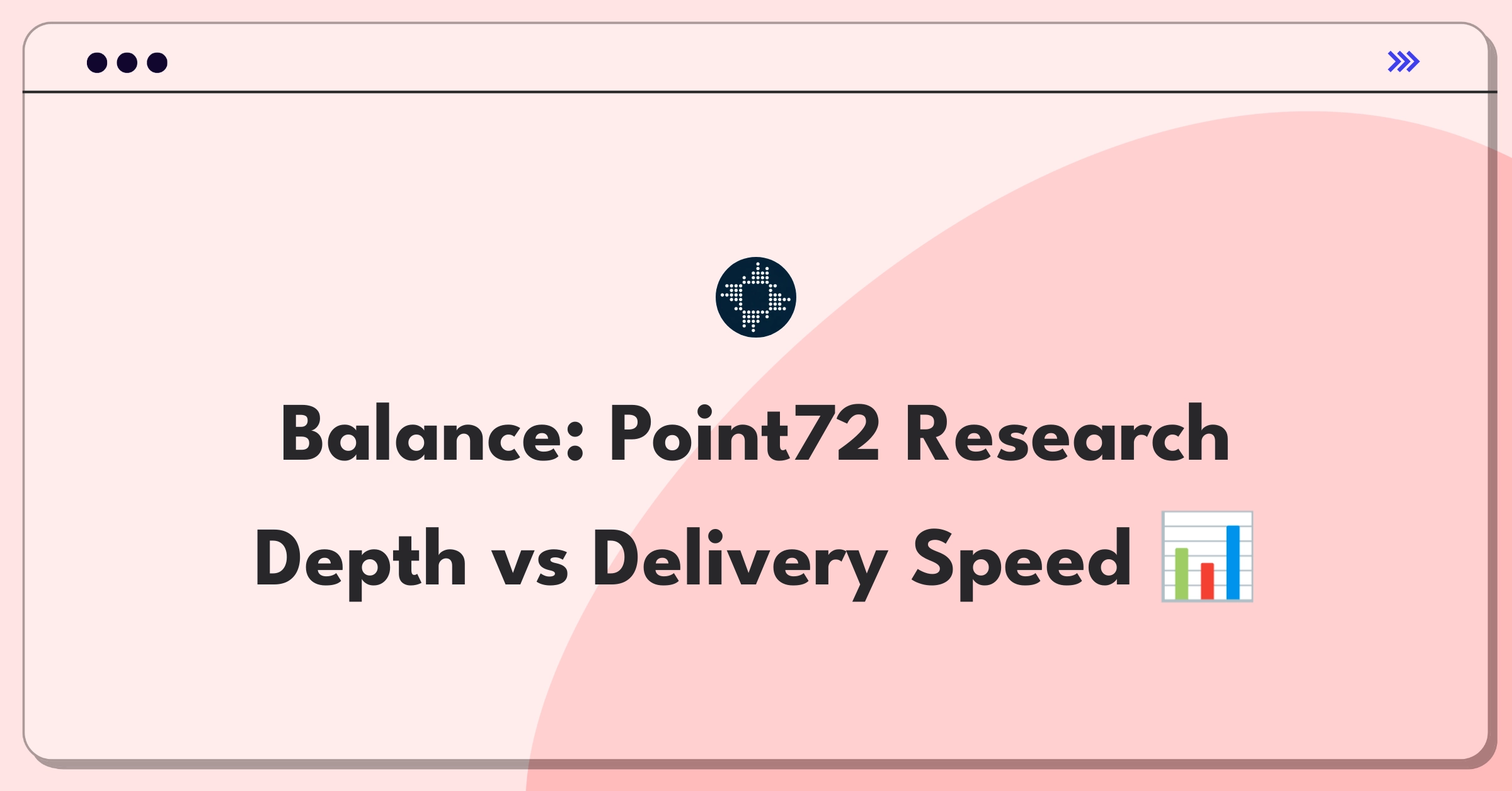 Point72 Research Depth vs Speed | Trade-Off Interview - NextSprints