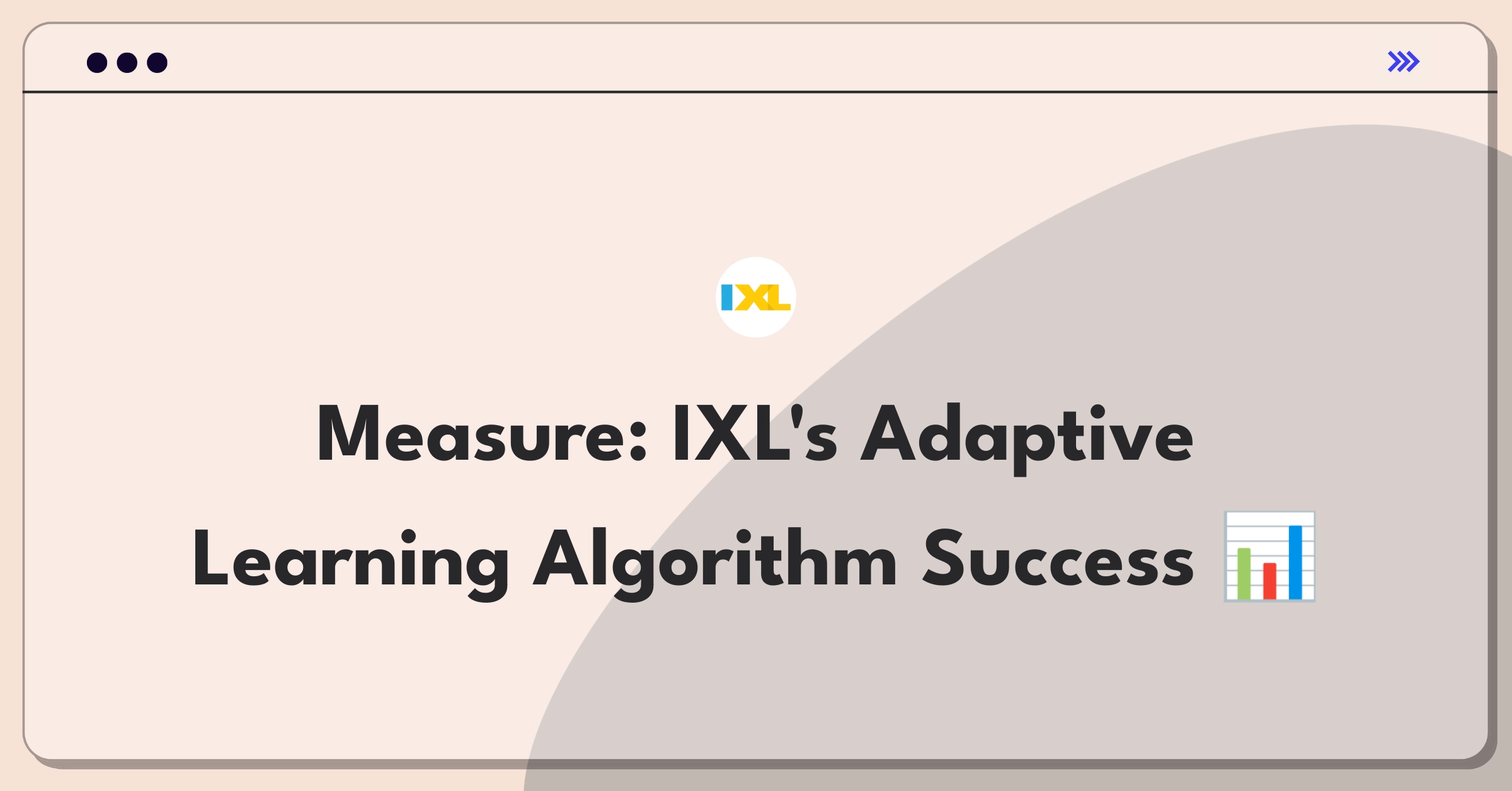 Ixl Learning Algorithm Success Product Metrics Interview Nextsprints