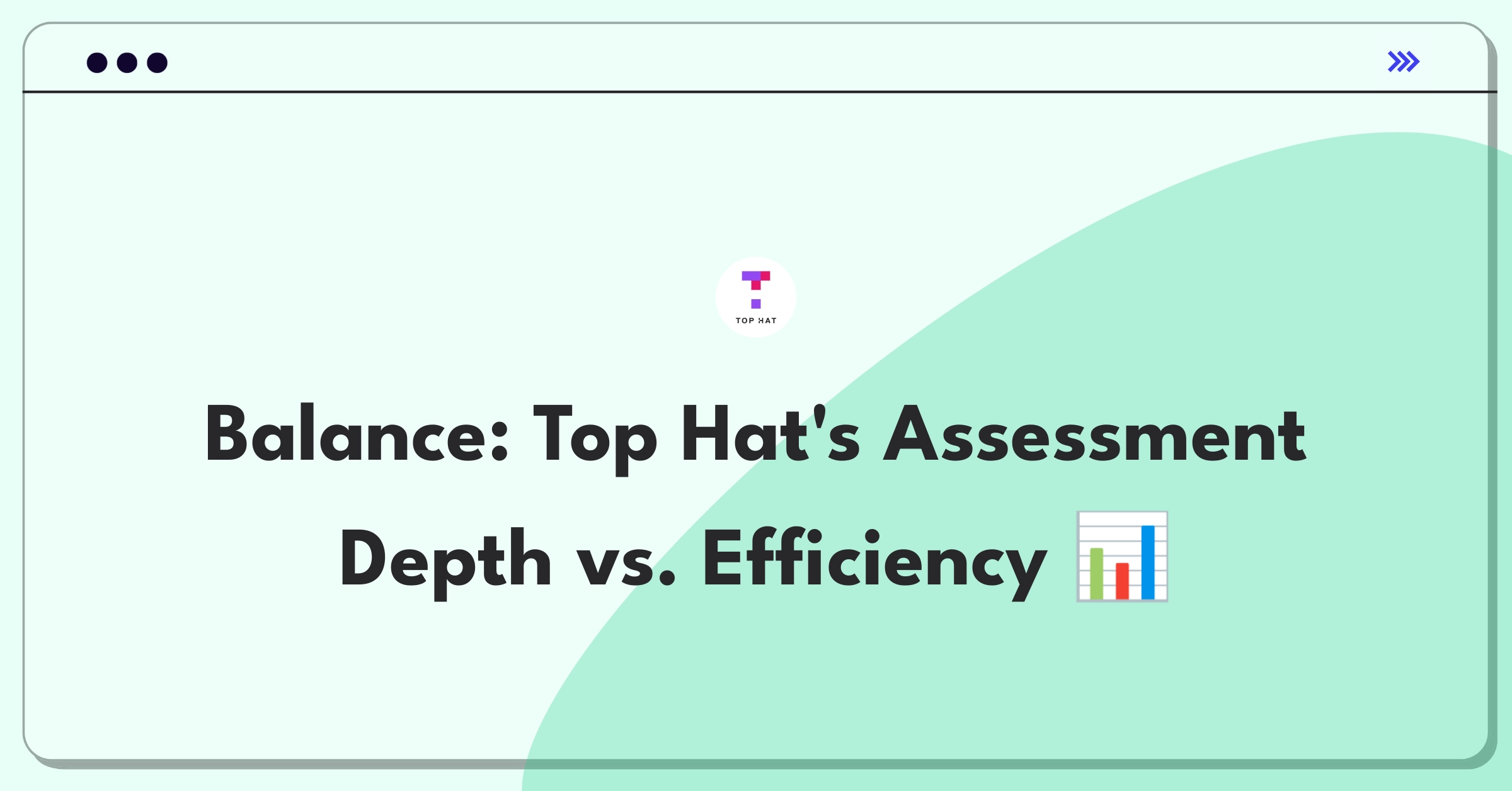 Top Hat Assessment Tools Tradeoff | Product Strategy Case - NextSprints