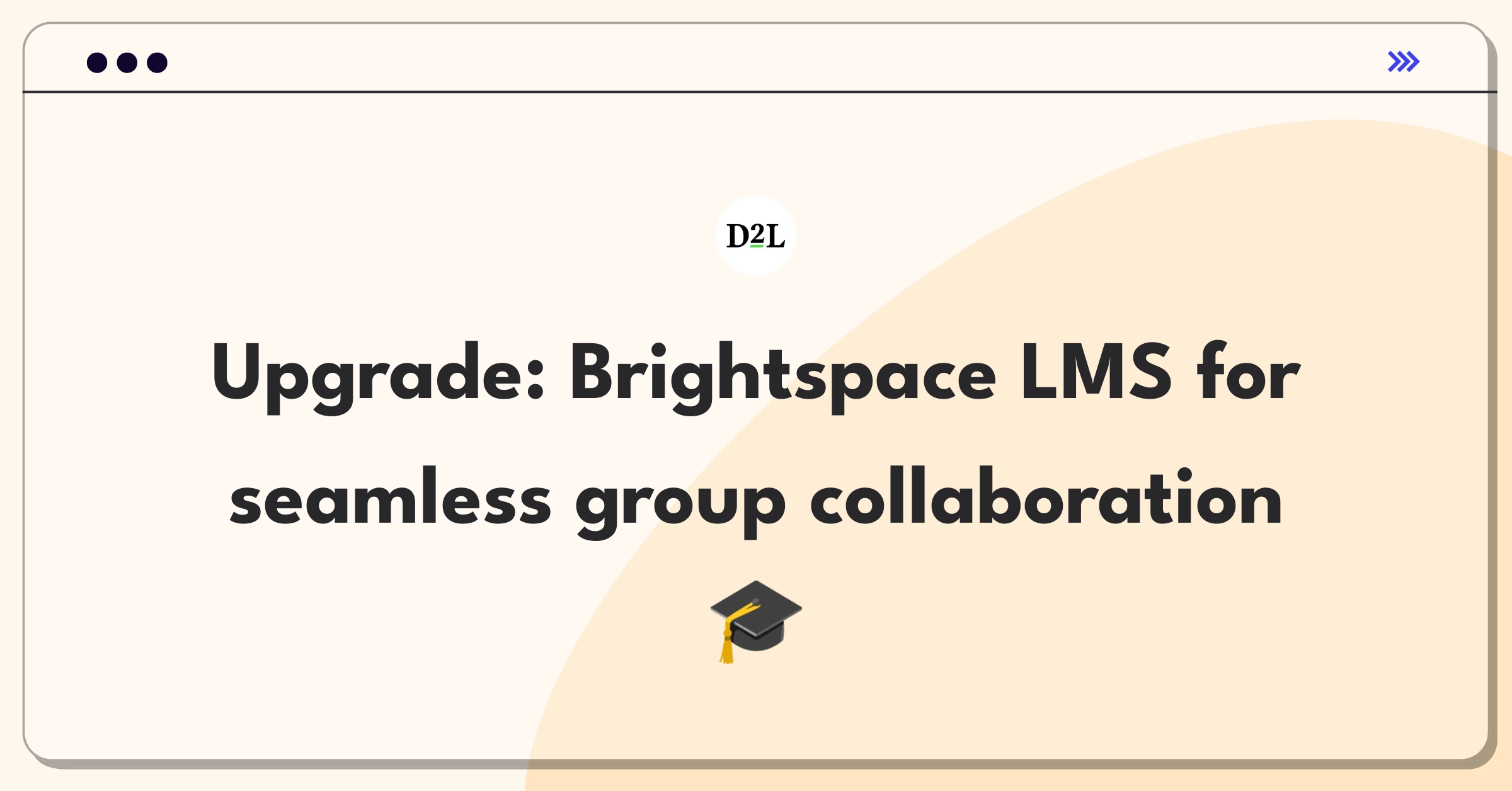 D2L Brightspace Group Projects | Product Improvement Case - NextSprints