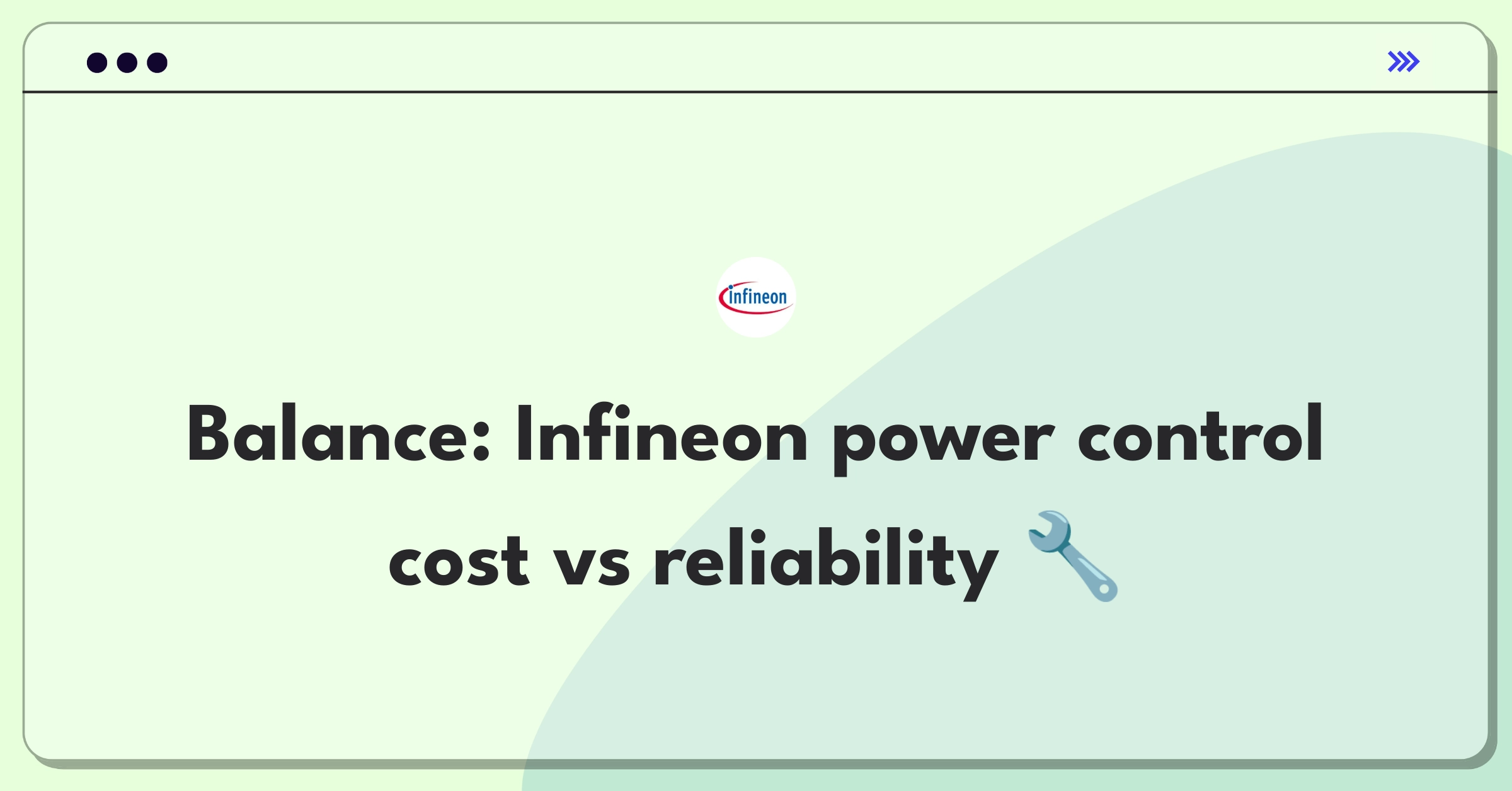 Infineon Cost vs Reliability | Product Trade-Off Interview - NextSprints