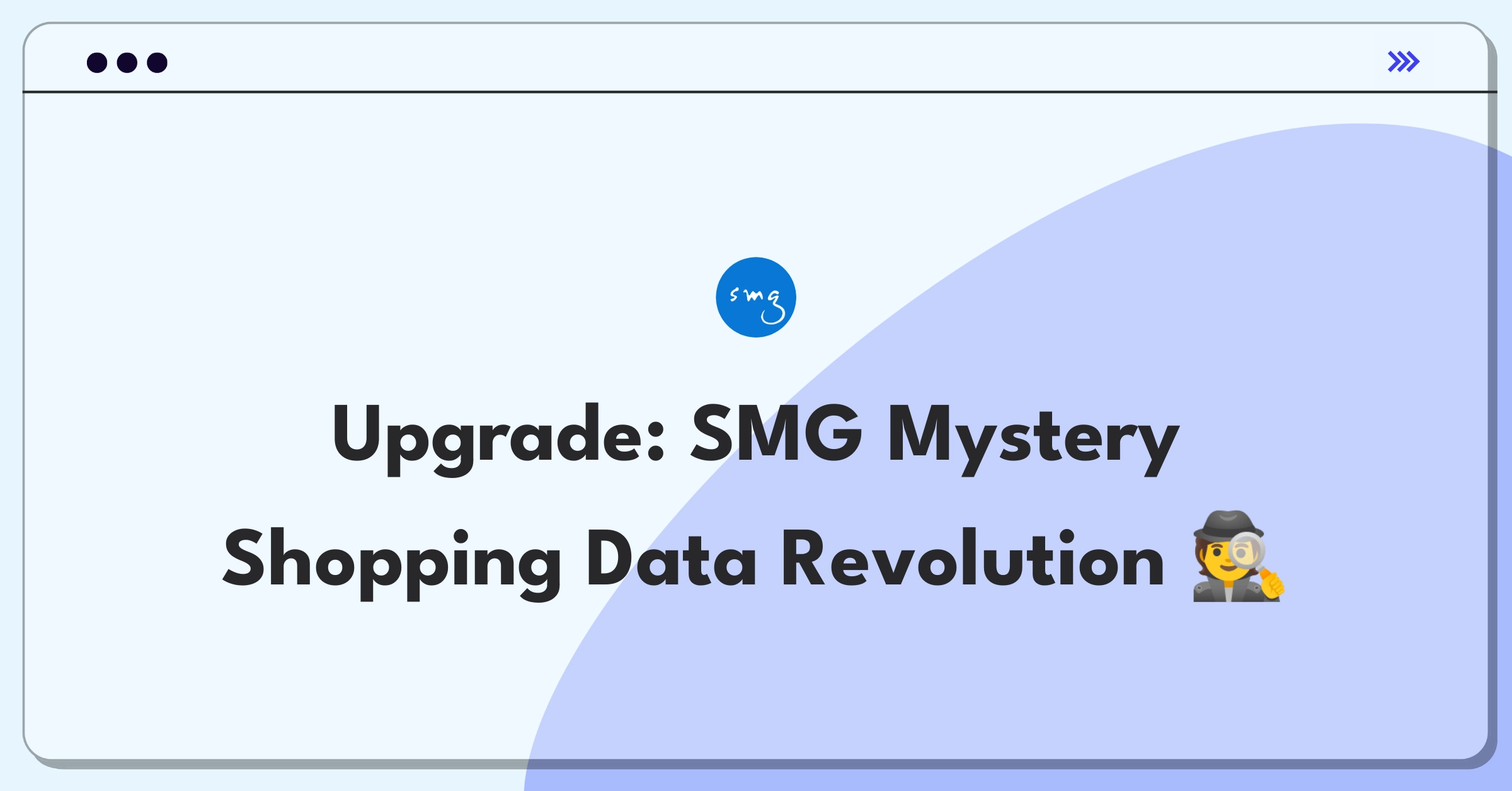 SMG Mystery Shopping Enhancement | Product Improvement Case - NextSprints