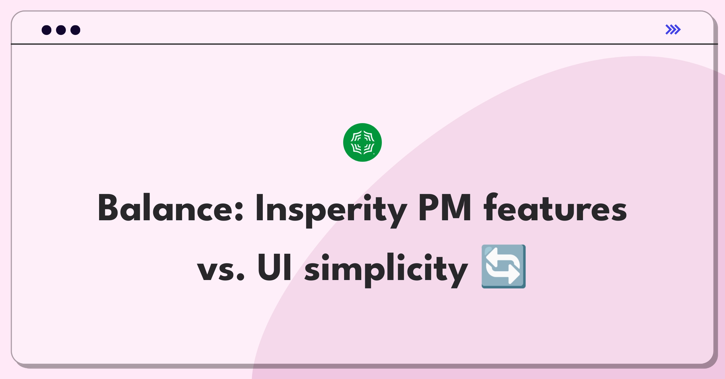 Insperity Performance Management Tradeoff | Product Strategy - NextSprints
