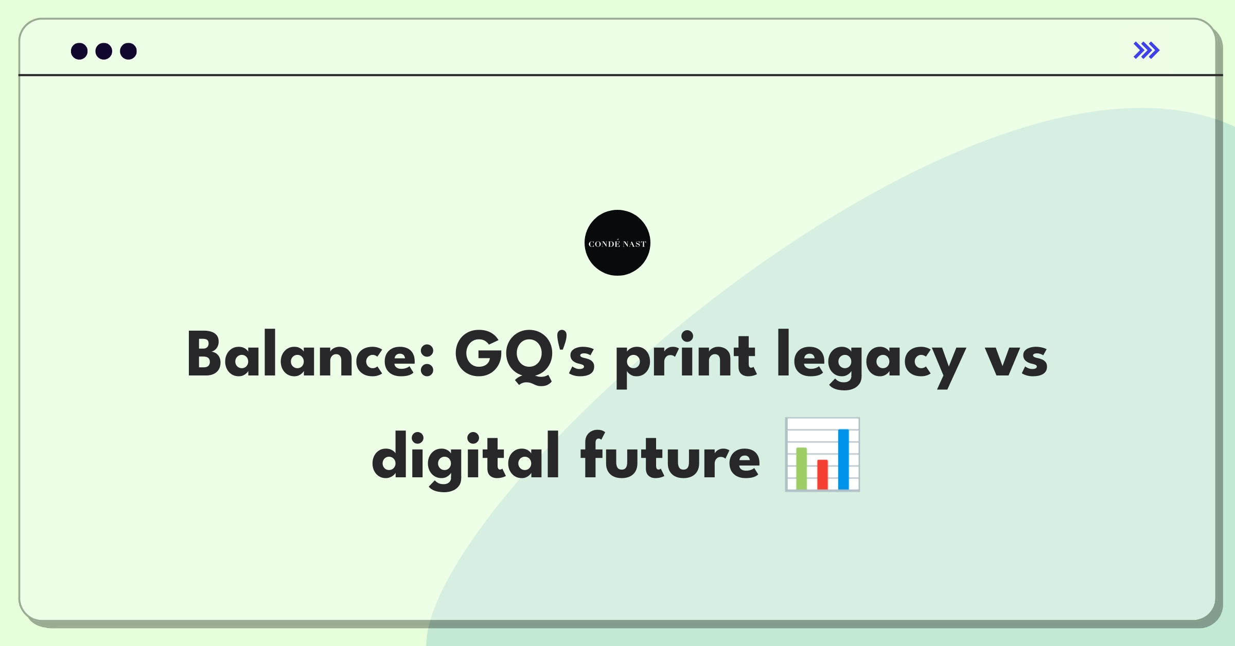 GQ Print vs Digital Revenue | Product Trade-Off Interview - NextSprints