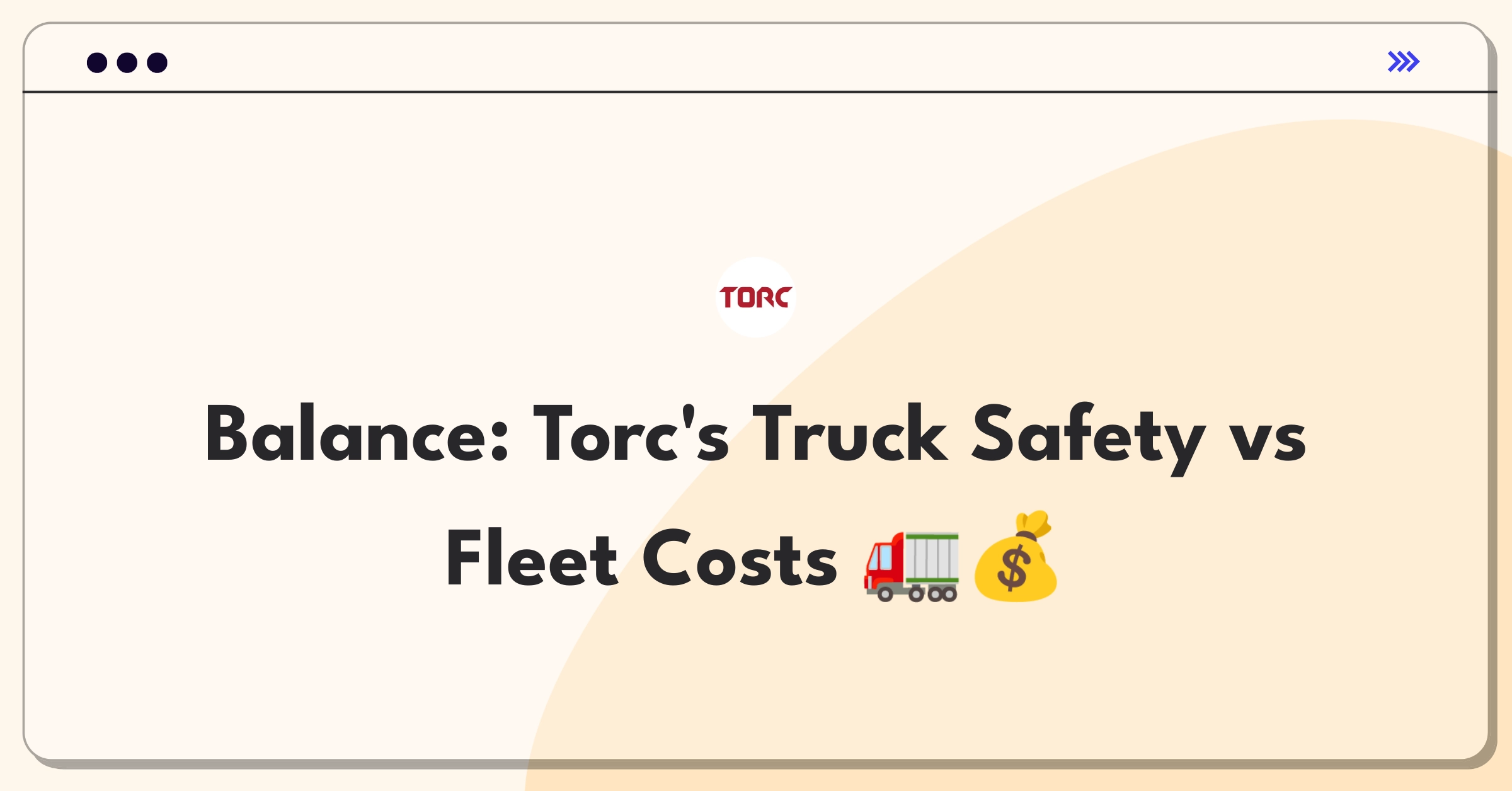 Torc Robotics Safety vs Cost | Product Trade-Off Interview - NextSprints