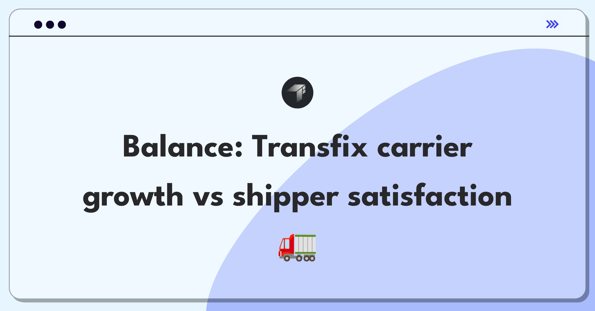 Transfix Network vs UX Tradeoff | Product Strategy Interview - NextSprints