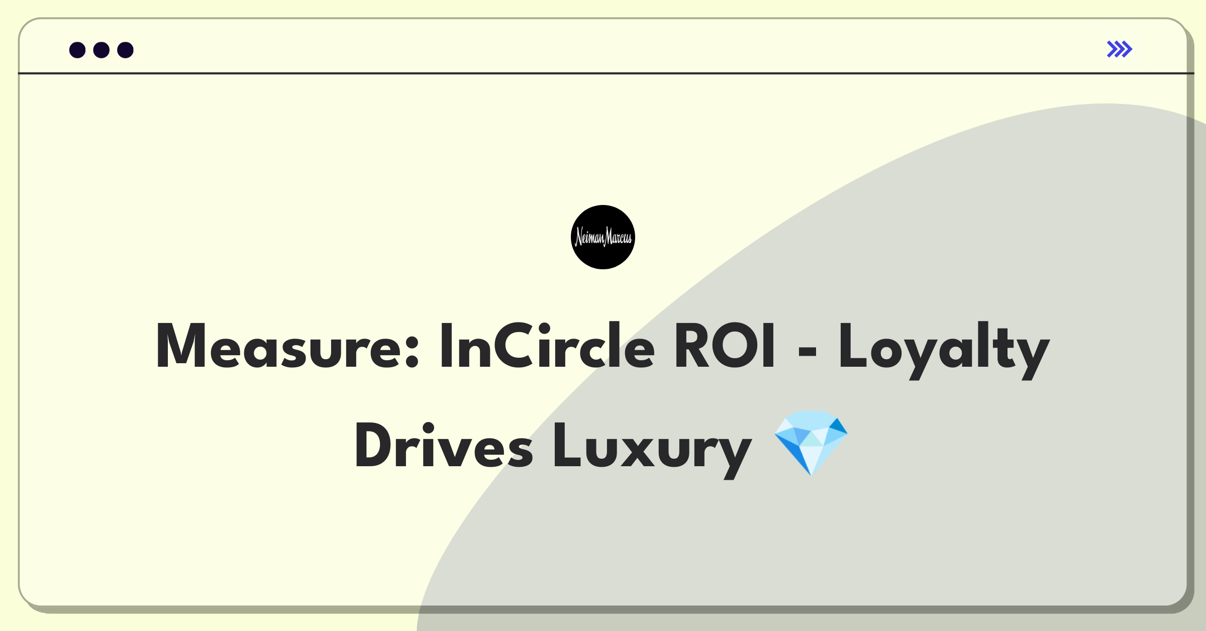 Neiman Marcus InCircle Success Metrics | Analytics Interview - NextSprints