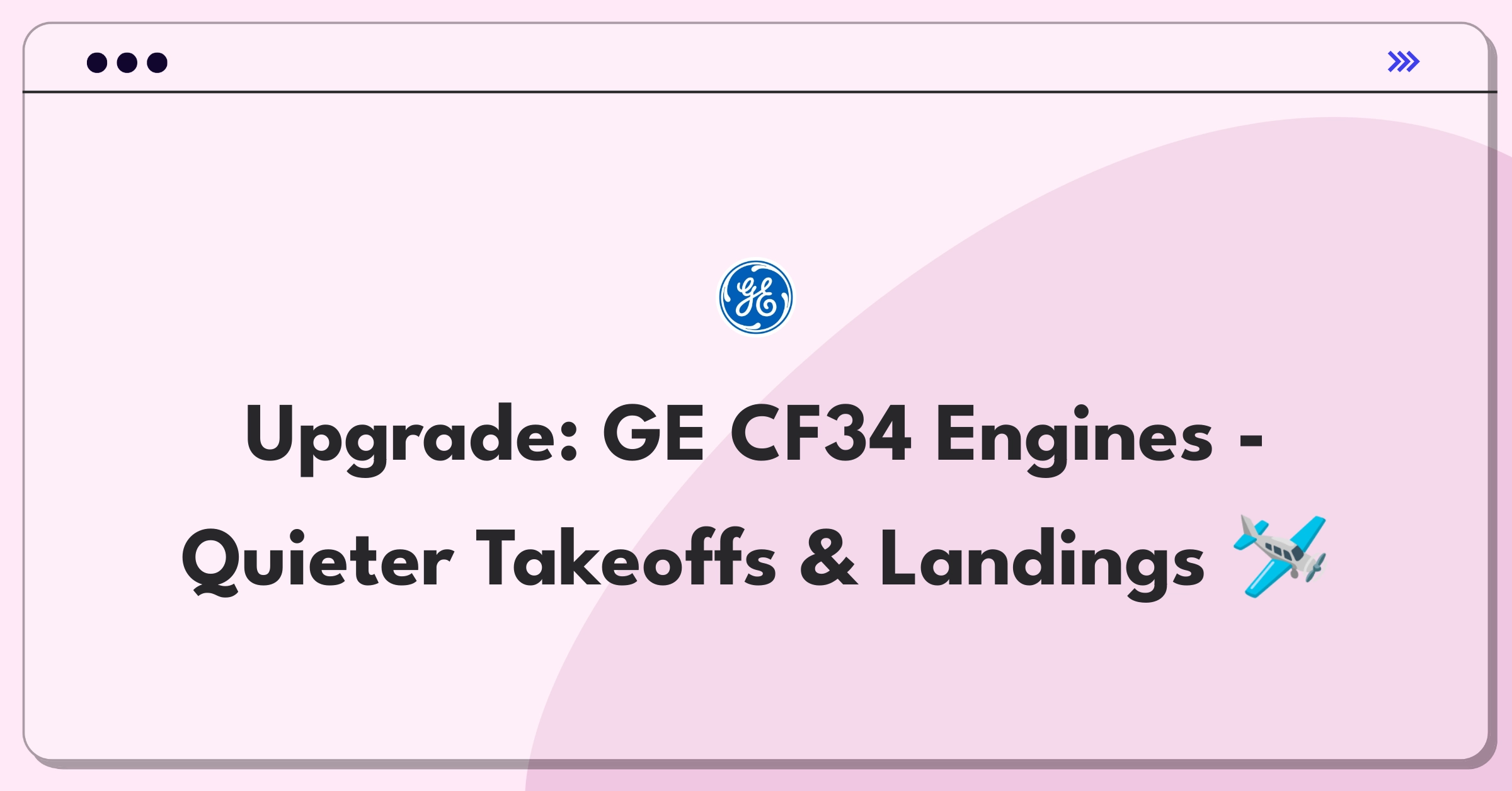 GE Aerospace Engine Noise Reduction | Product Improvement Case ...