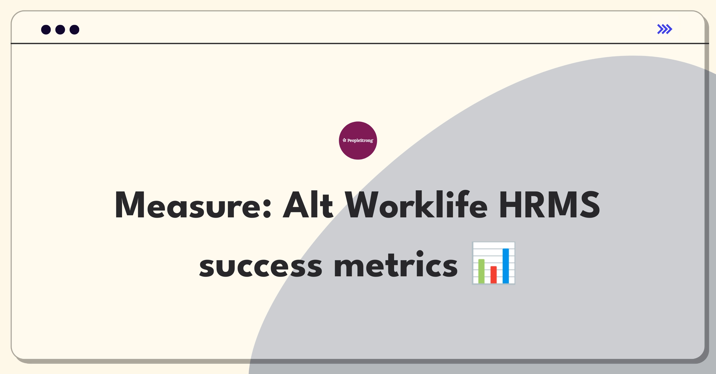 PeopleStrong HRMS Success Metrics | Analytics Interview - NextSprints