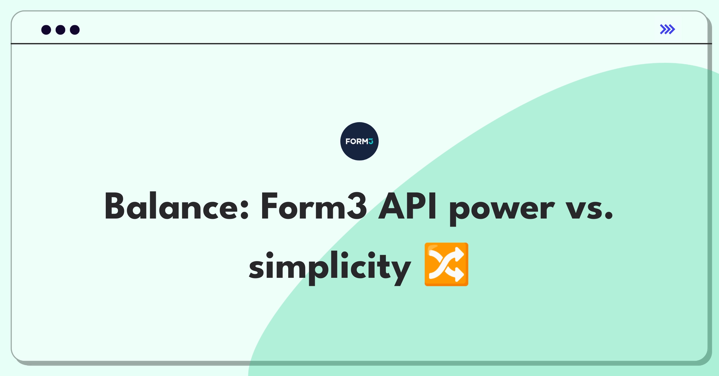 Form3 API Expansion vs. Simplicity | Product Trade-Off Case - NextSprints