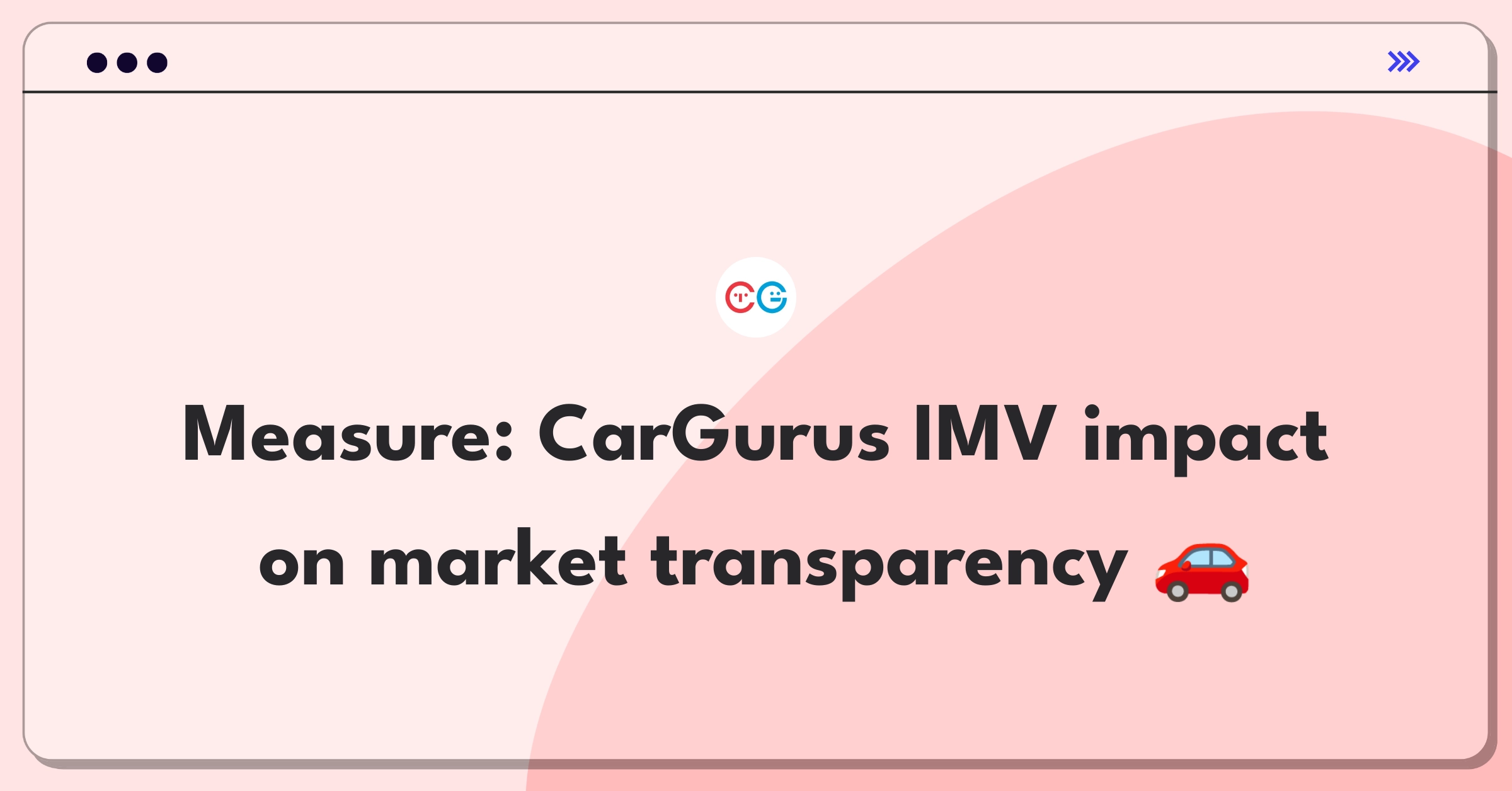 CarGurus IMV Tool Success Metrics | Analytics Interview - NextSprints