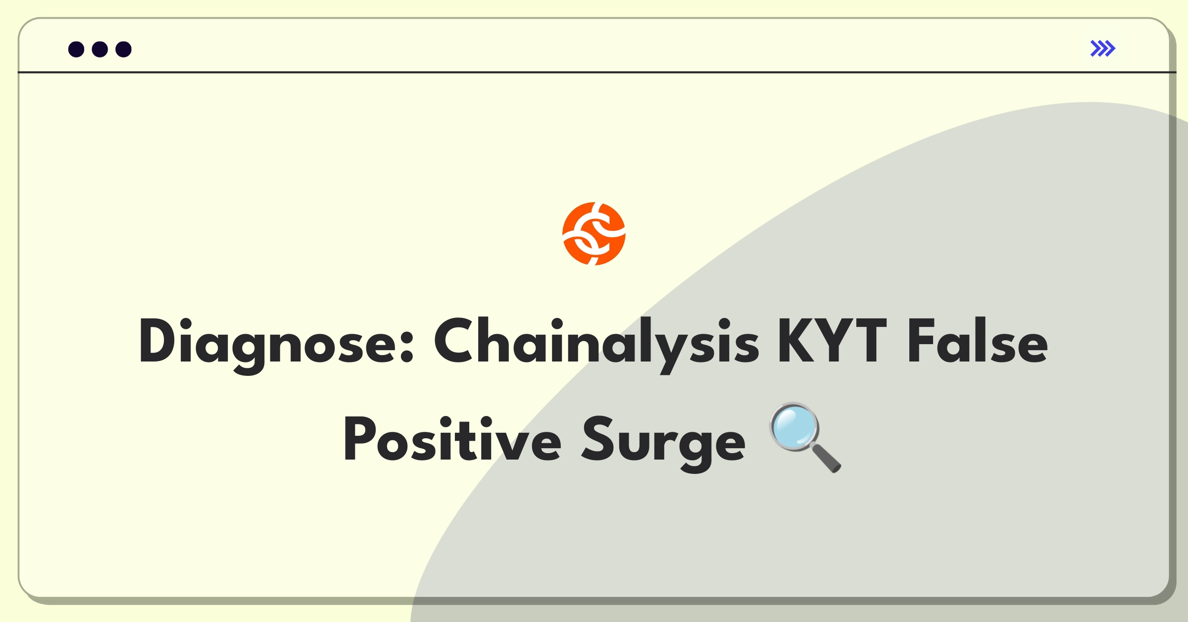 Chainalysis KYT False Positive Surge | RCA Product Interview - NextSprints