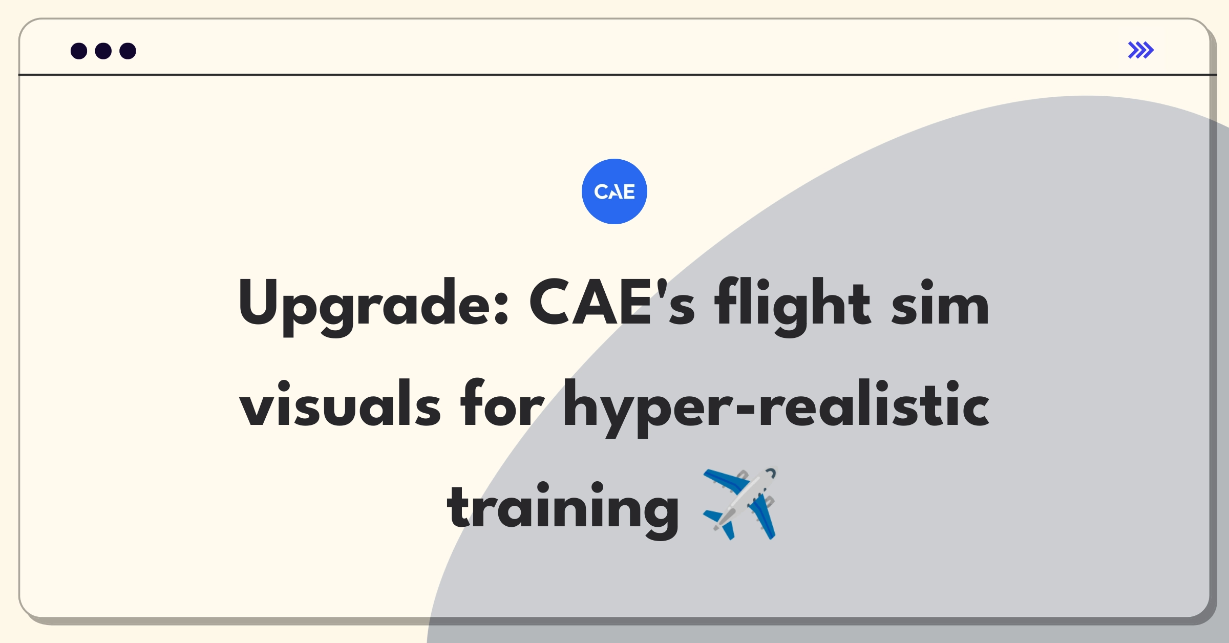 CAE Flight Simulator Visuals | Product Improvement Interview - NextSprints