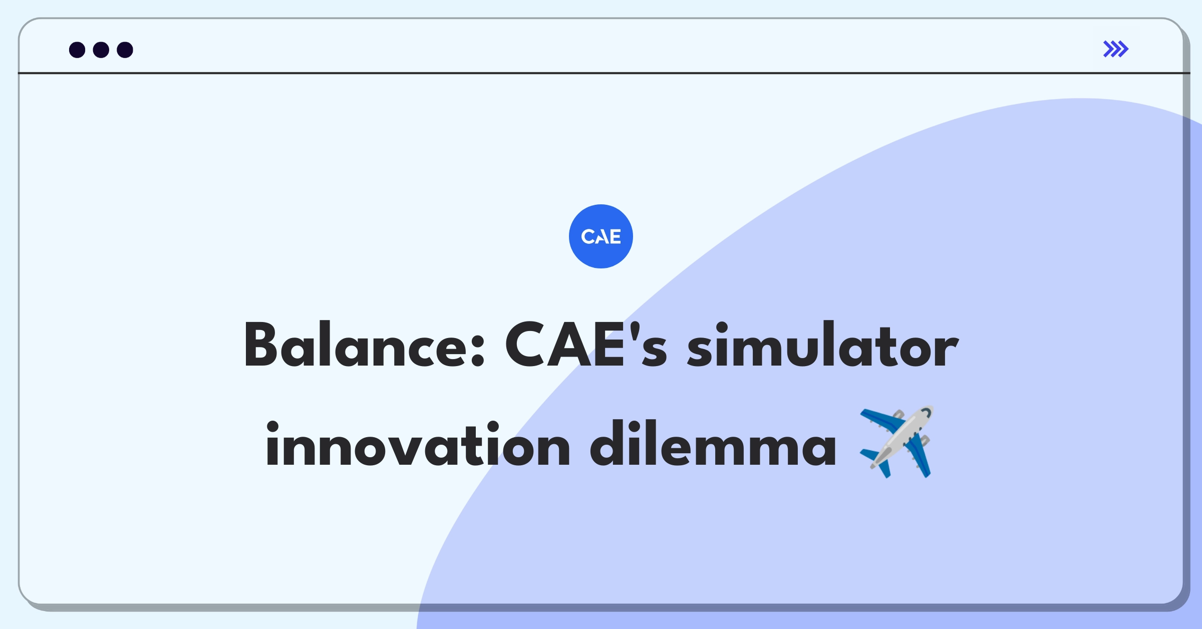 CAE Simulator Strategy | Product Trade-Off Interview - NextSprints