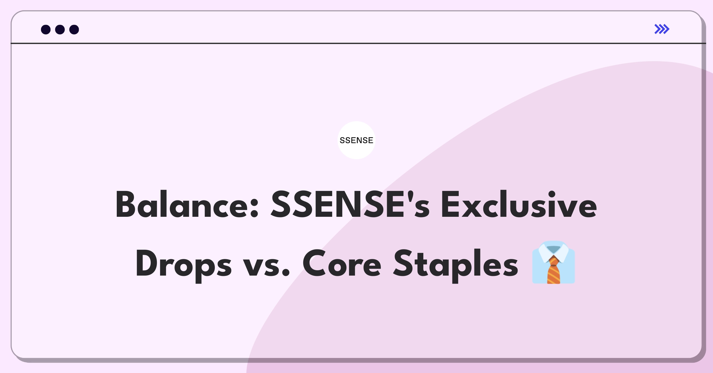 SSENSE Inventory Balance | Product Trade-Off Interview - NextSprints