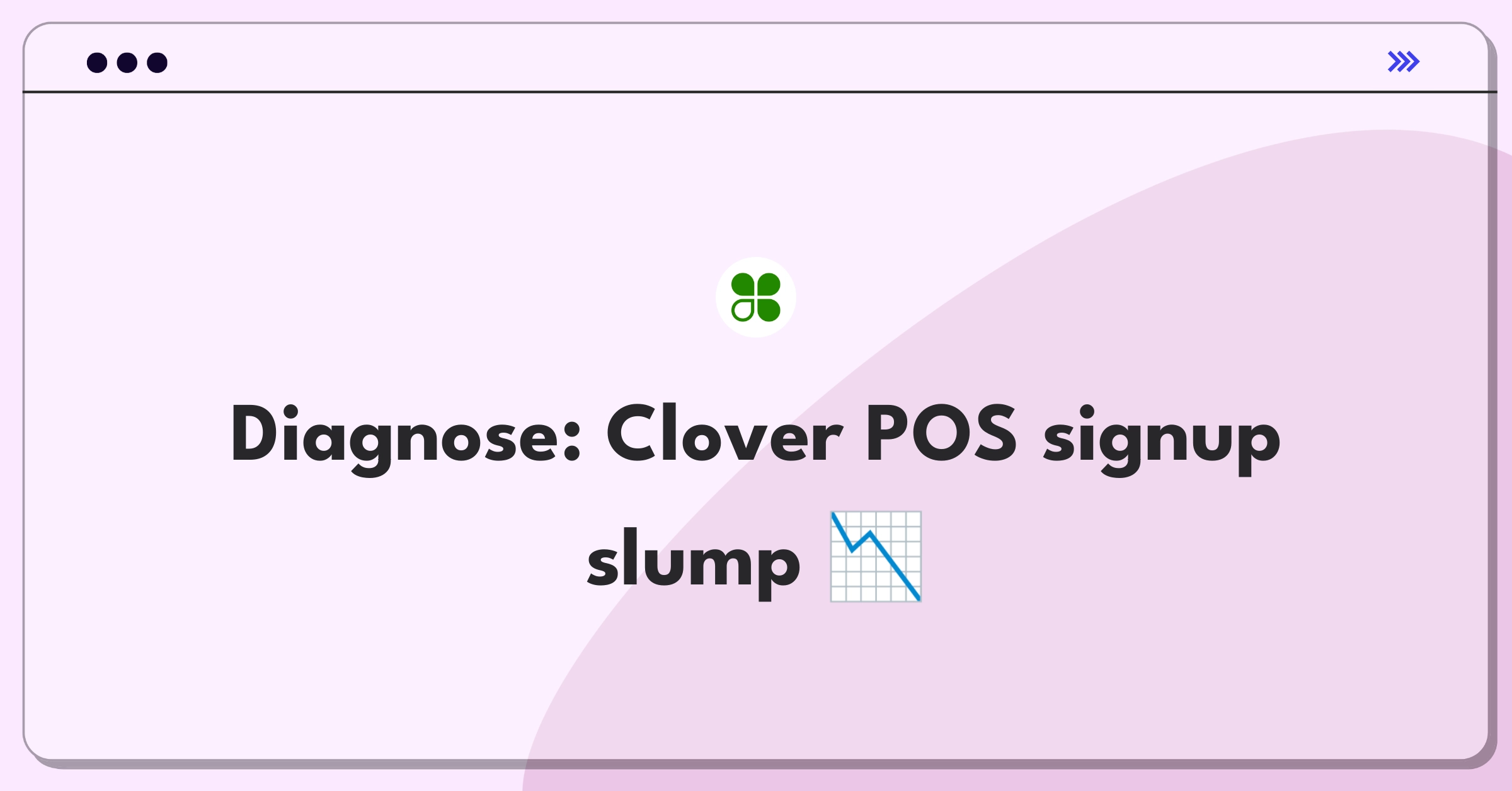 Clover Merchant Signup Drop | Product RCA Interview - NextSprints