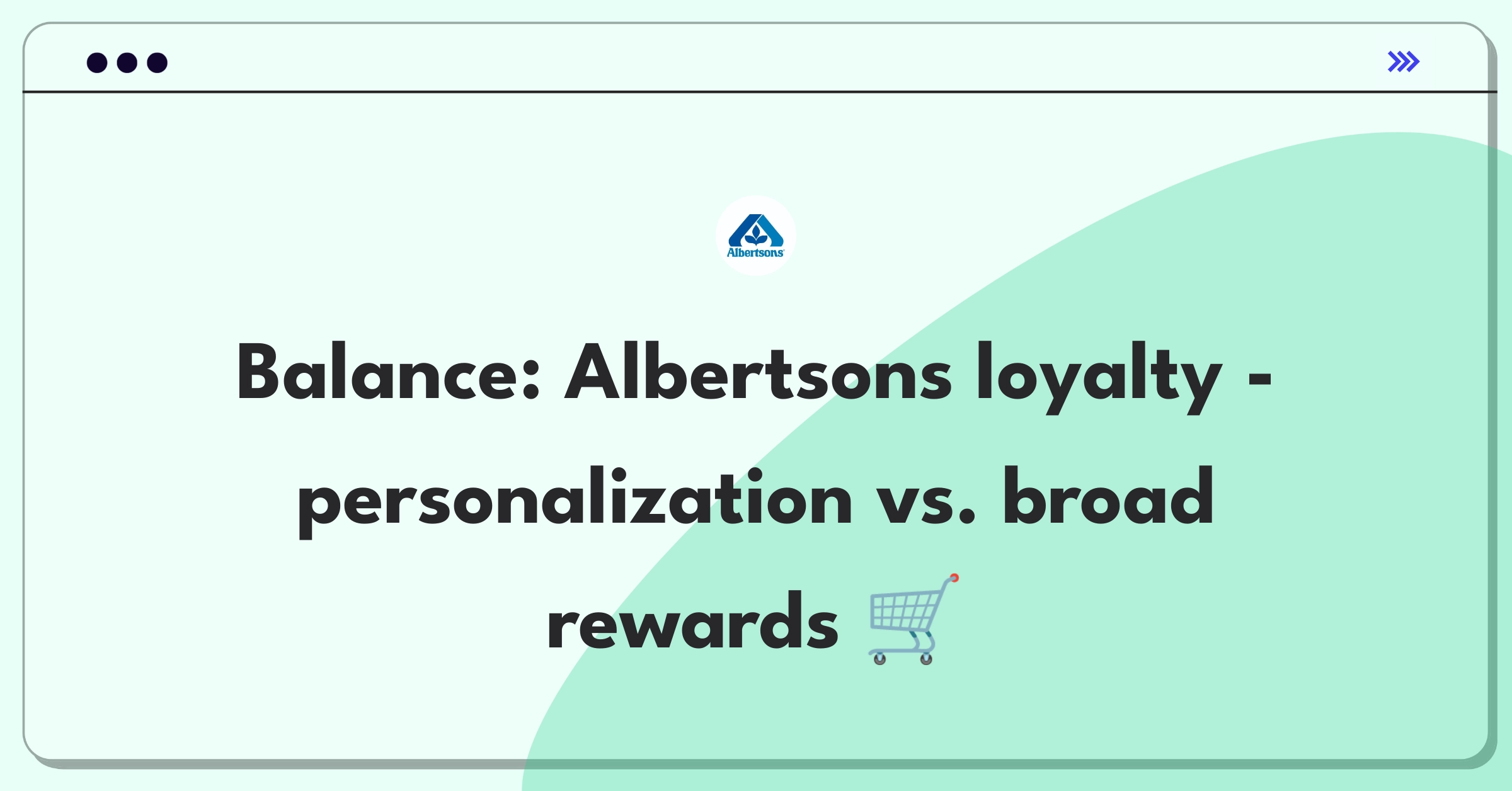 Albertsons Loyalty Program Strategy | Product Trade-Off Case - NextSprints