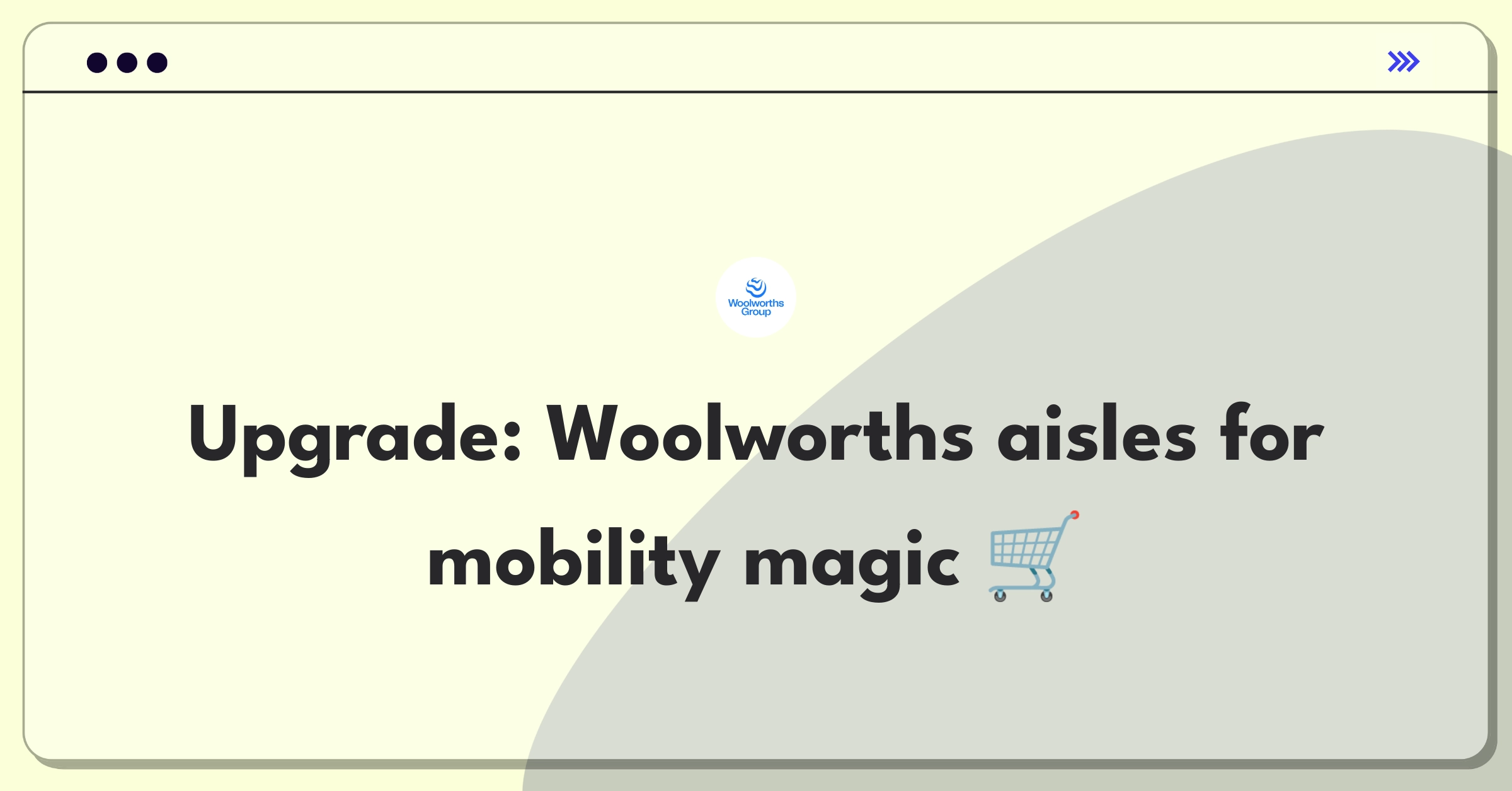 Woolworths Store Layout Redesign | Product Improvement Case - NextSprints