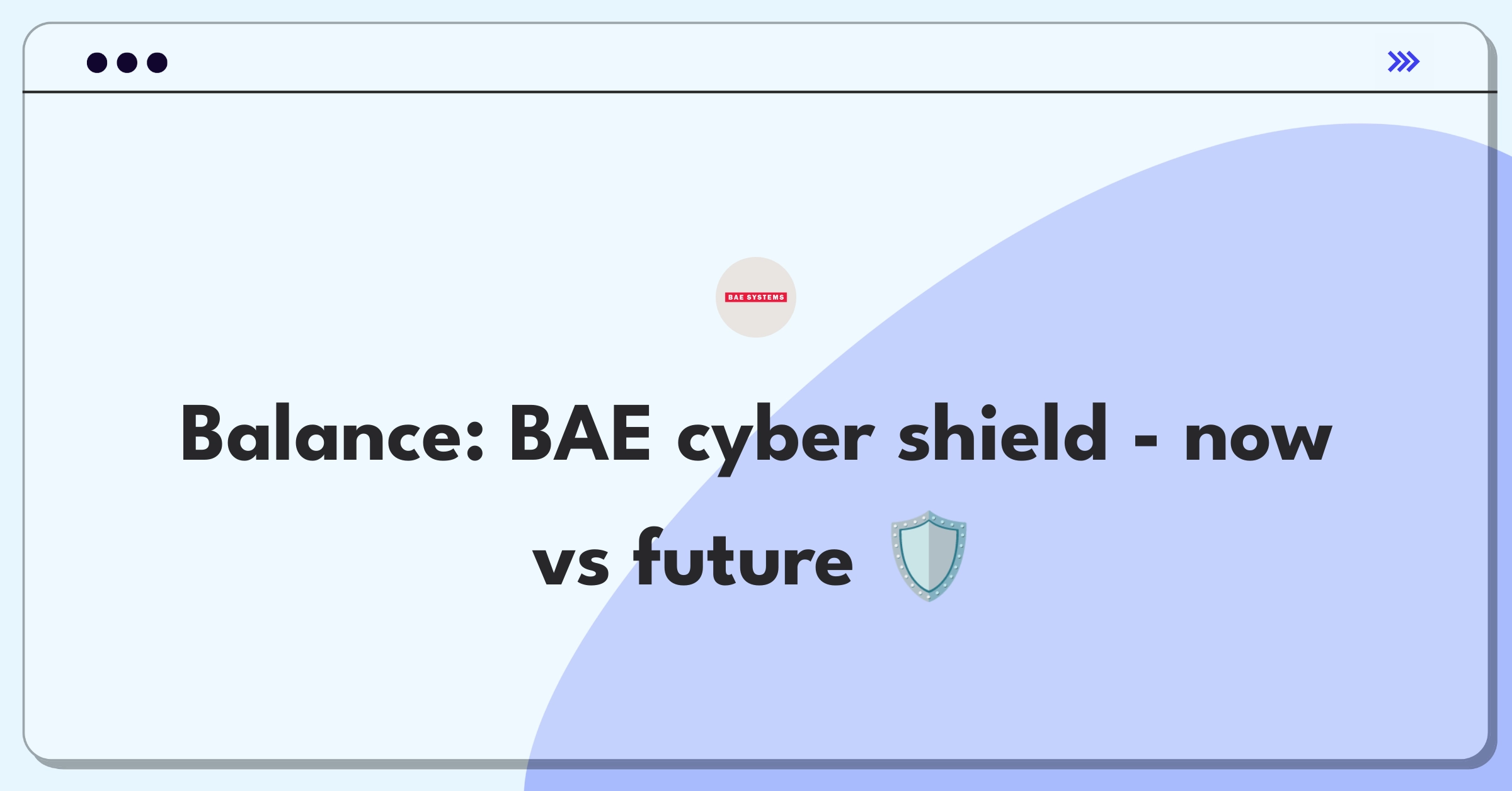 BAE Systems Cyber Defense Tradeoff | Product Strategy Case - NextSprints