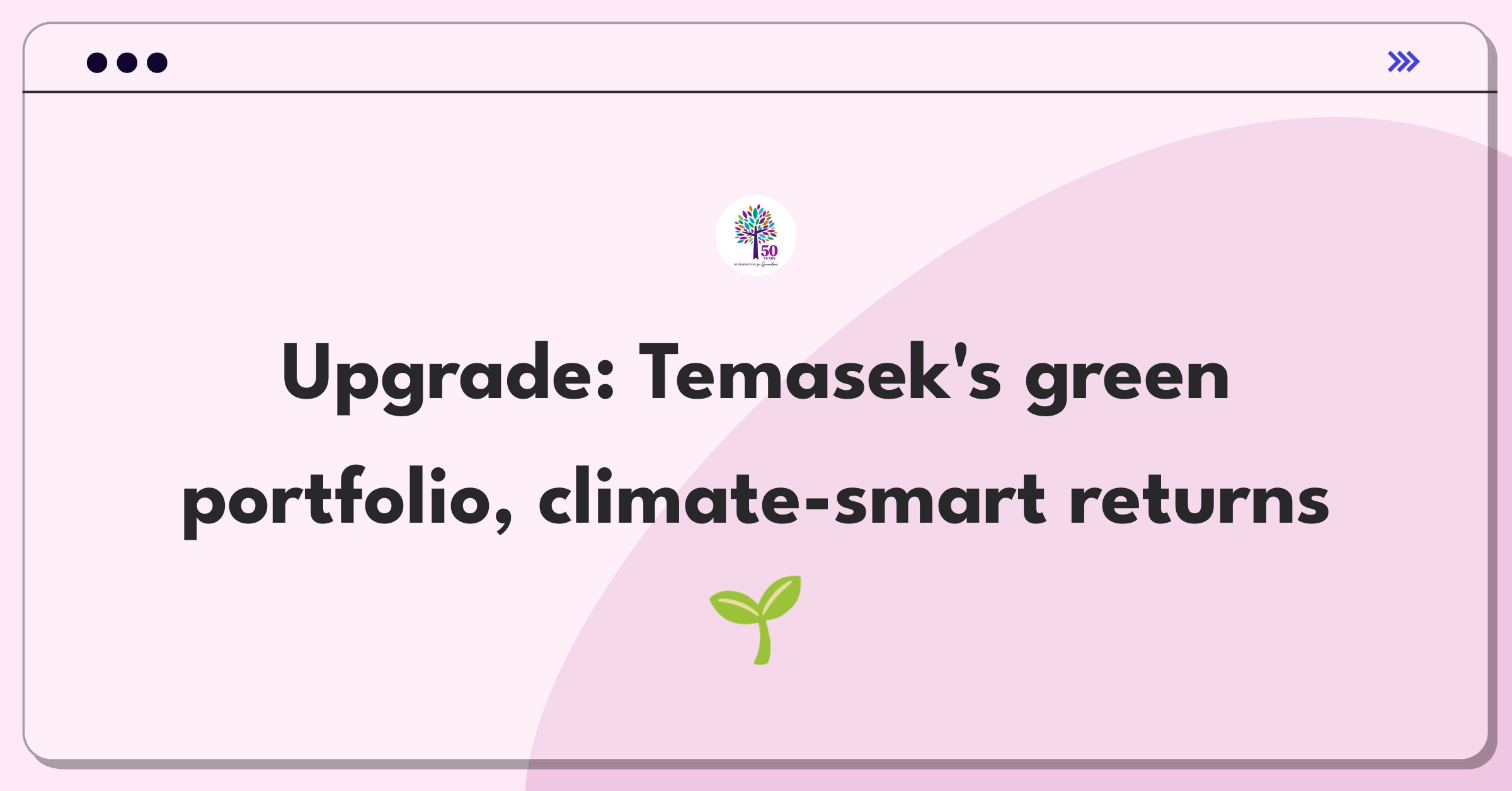 Temasek Sustainable Investment | Strategy Product Interview - NextSprints