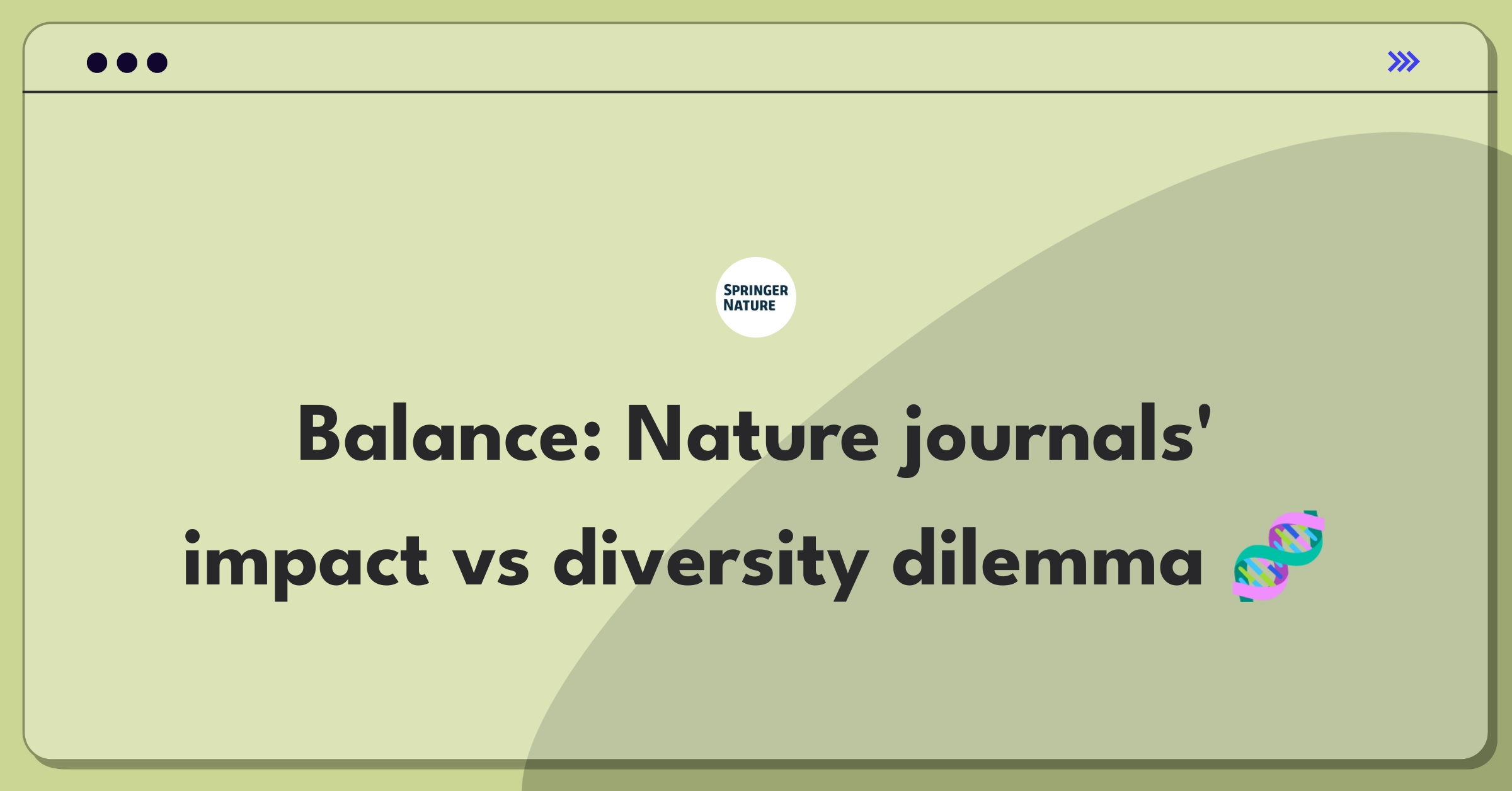 Springer Nature Impact vs Diversity | Product Trade-Off Case - NextSprints