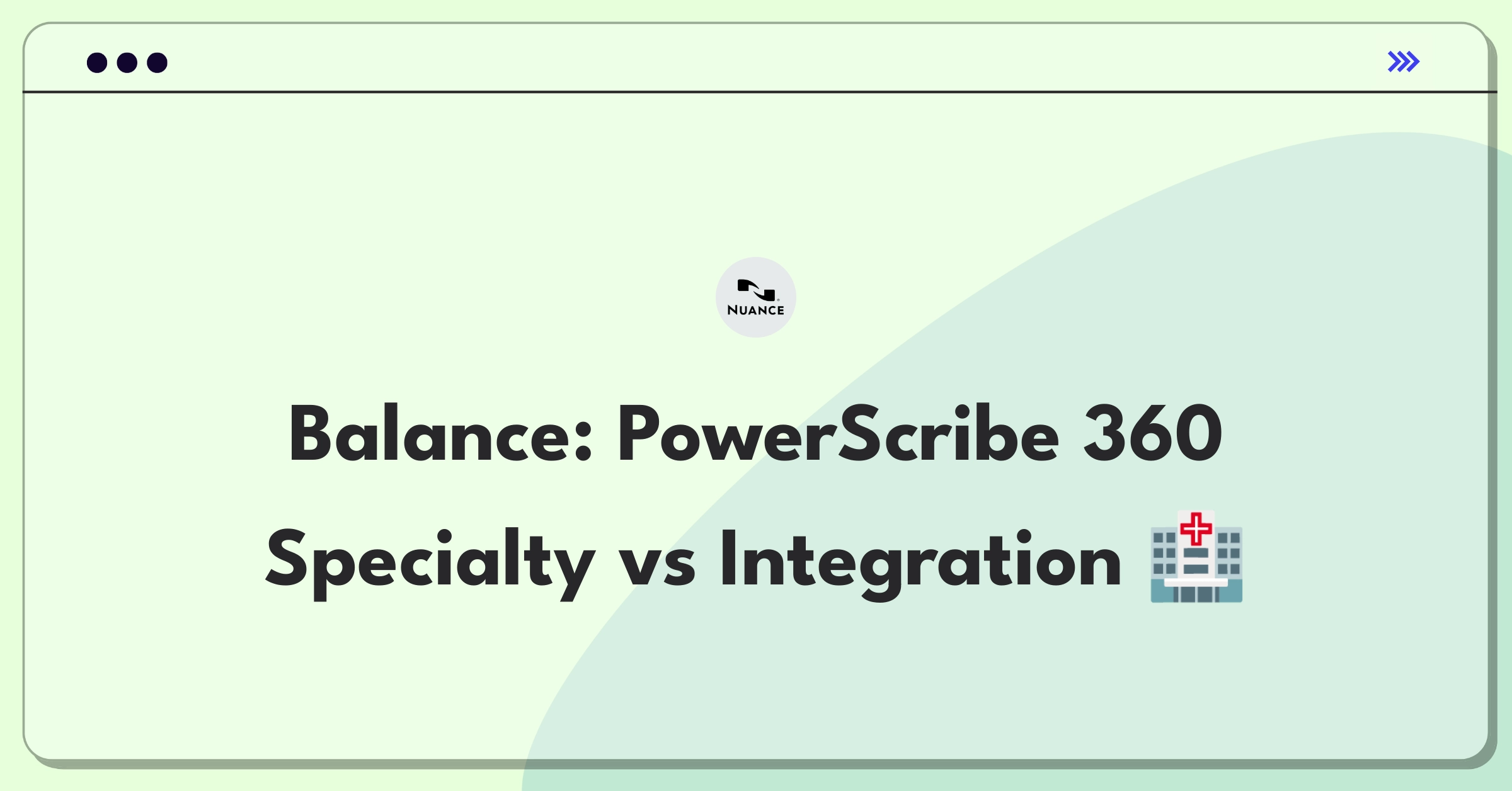 Nuance PowerScribe 360 Feature Prioritization | Product Trade-Off ...