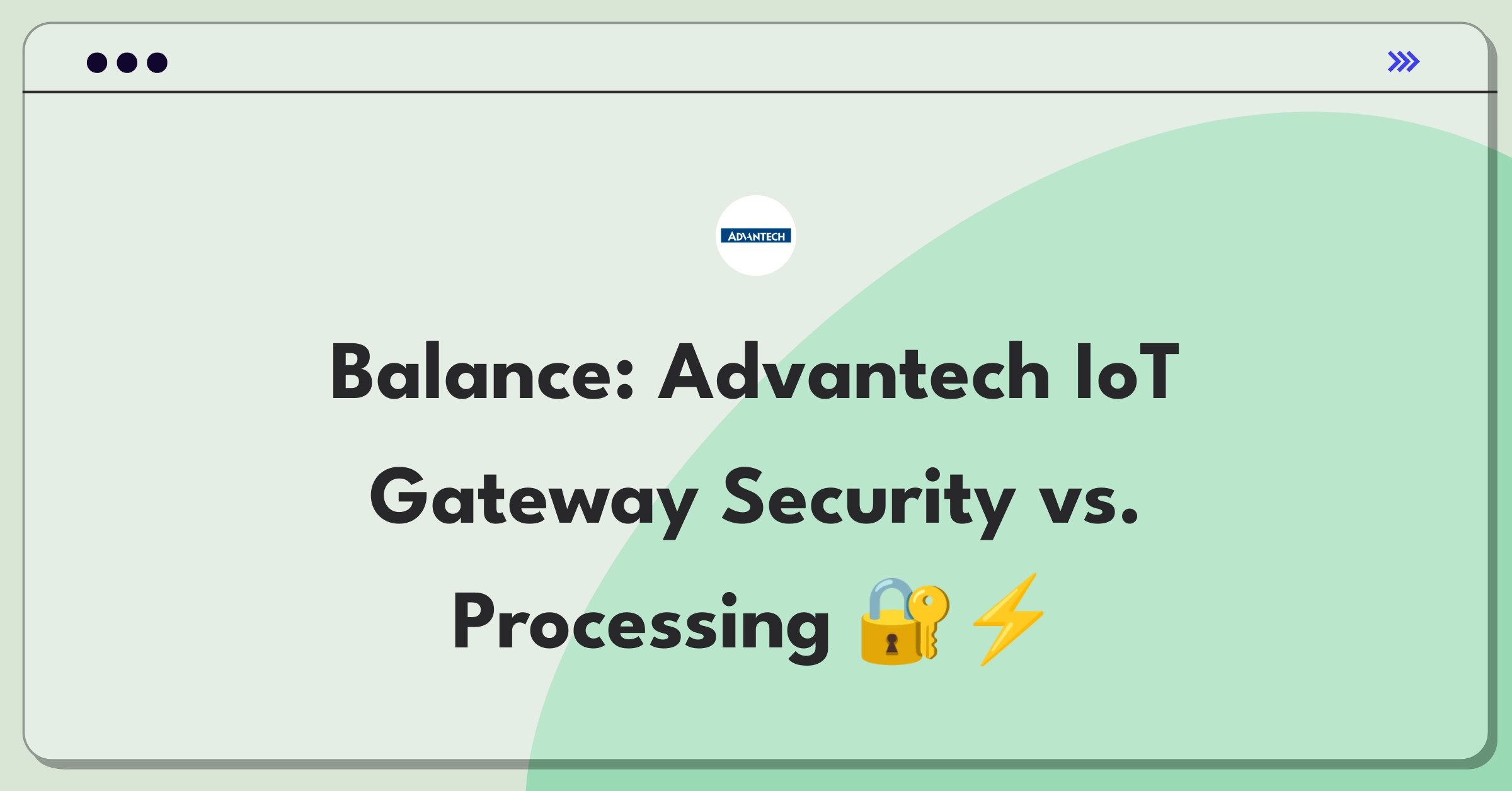 Advantech IoT Gateway Tradeoff | Product Strategy Interview - NextSprints