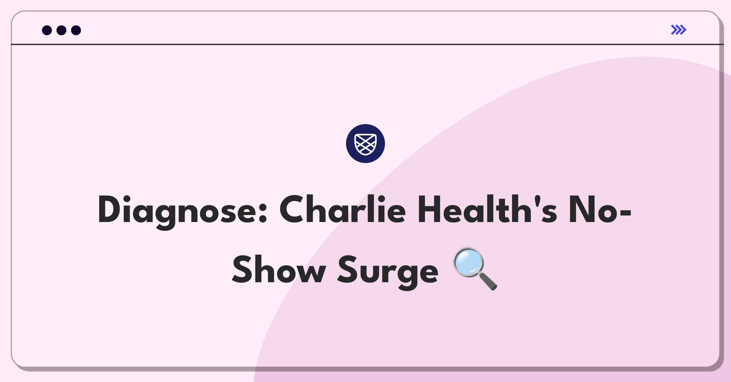 Charlie Health No-Show Rate | RCA Product Interview - NextSprints