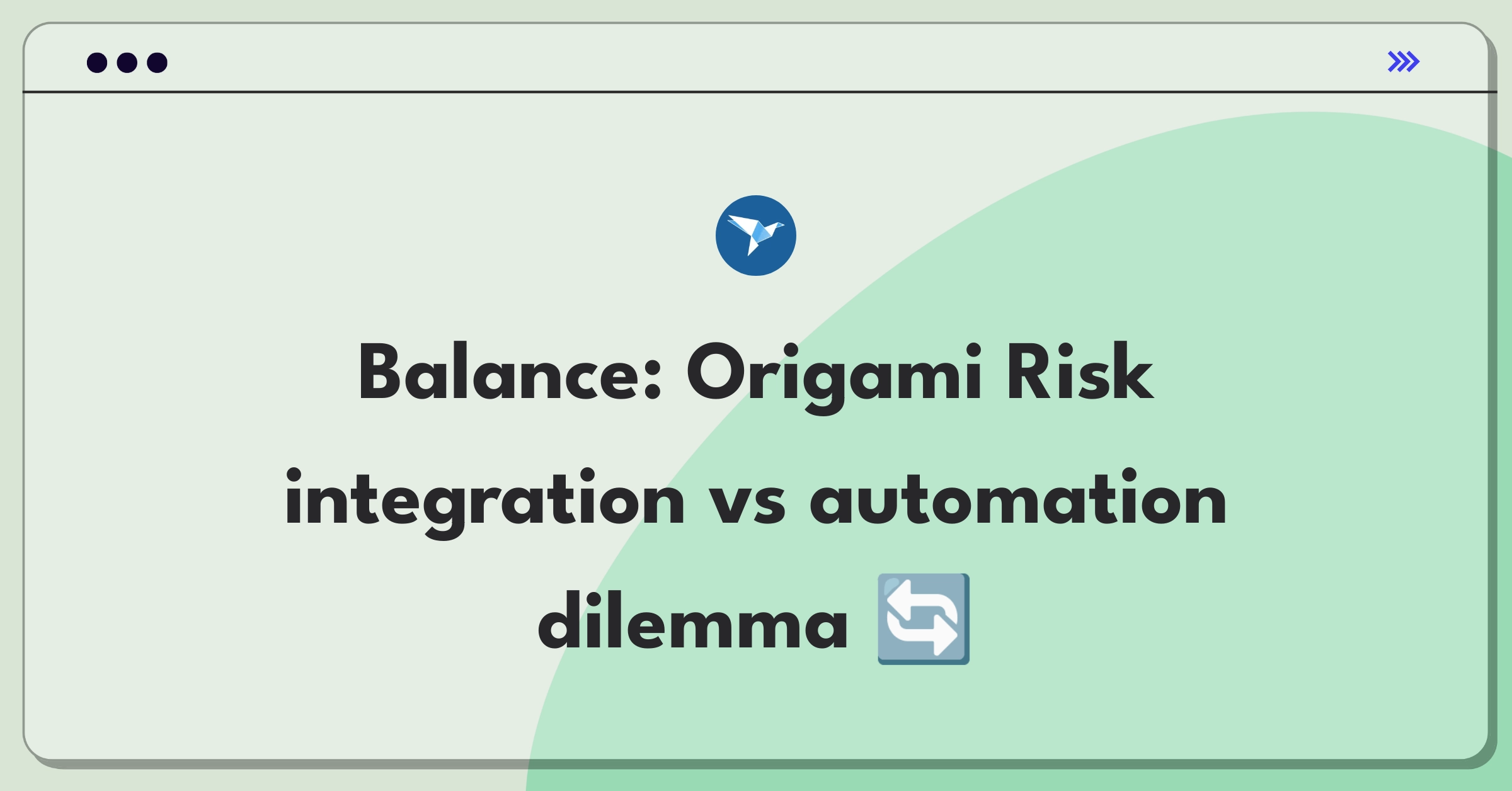 Origami Risk Policy Admin Tradeoff | Product Strategy Interview ...