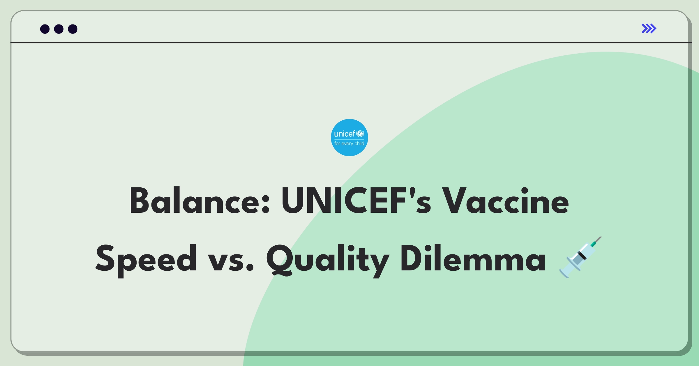 UNICEF Vaccine Distribution Tradeoff | Product Strategy Case - NextSprints