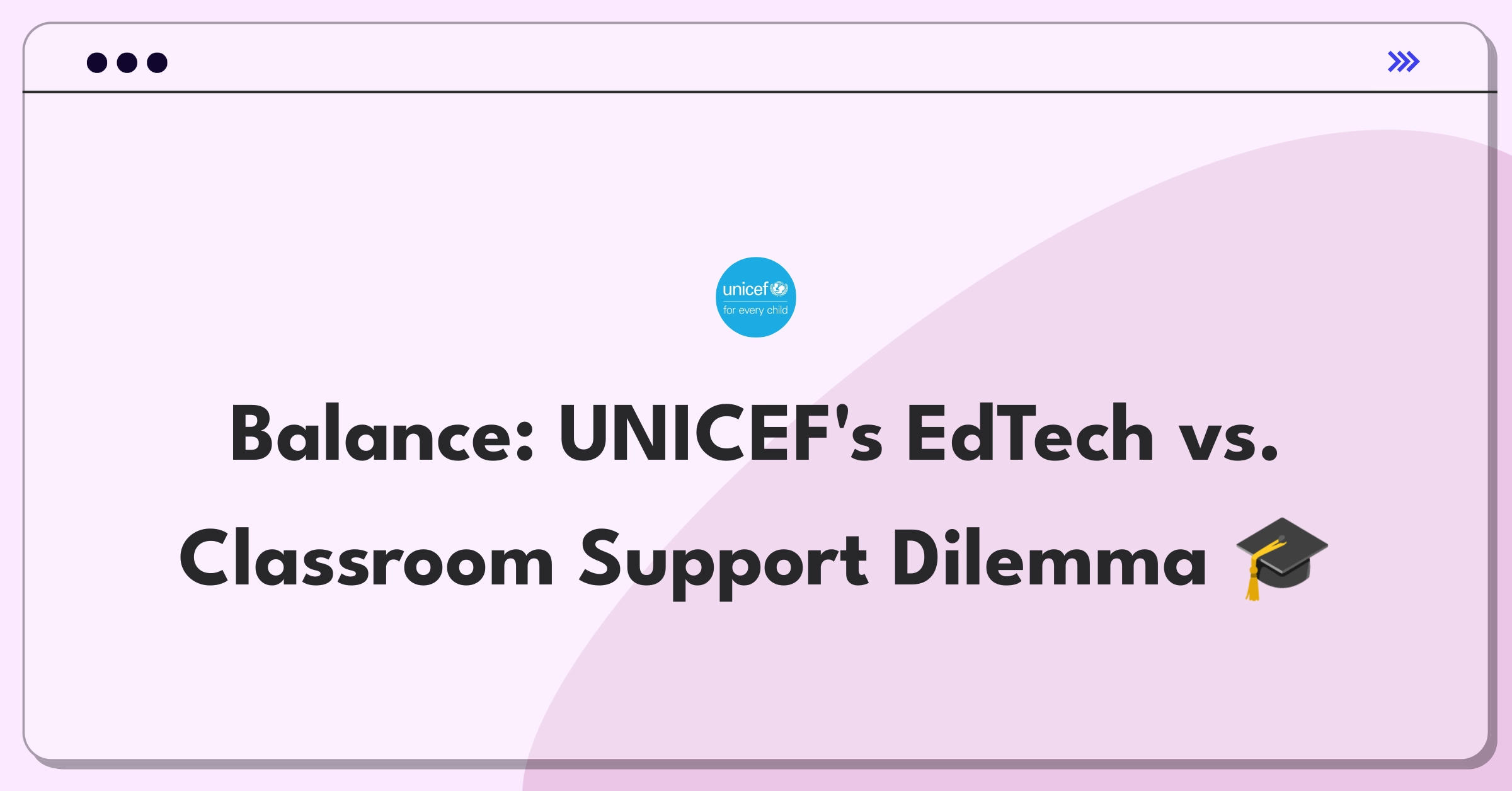 UNICEF Education Resource Allocation | Trade-Off Analysis - NextSprints