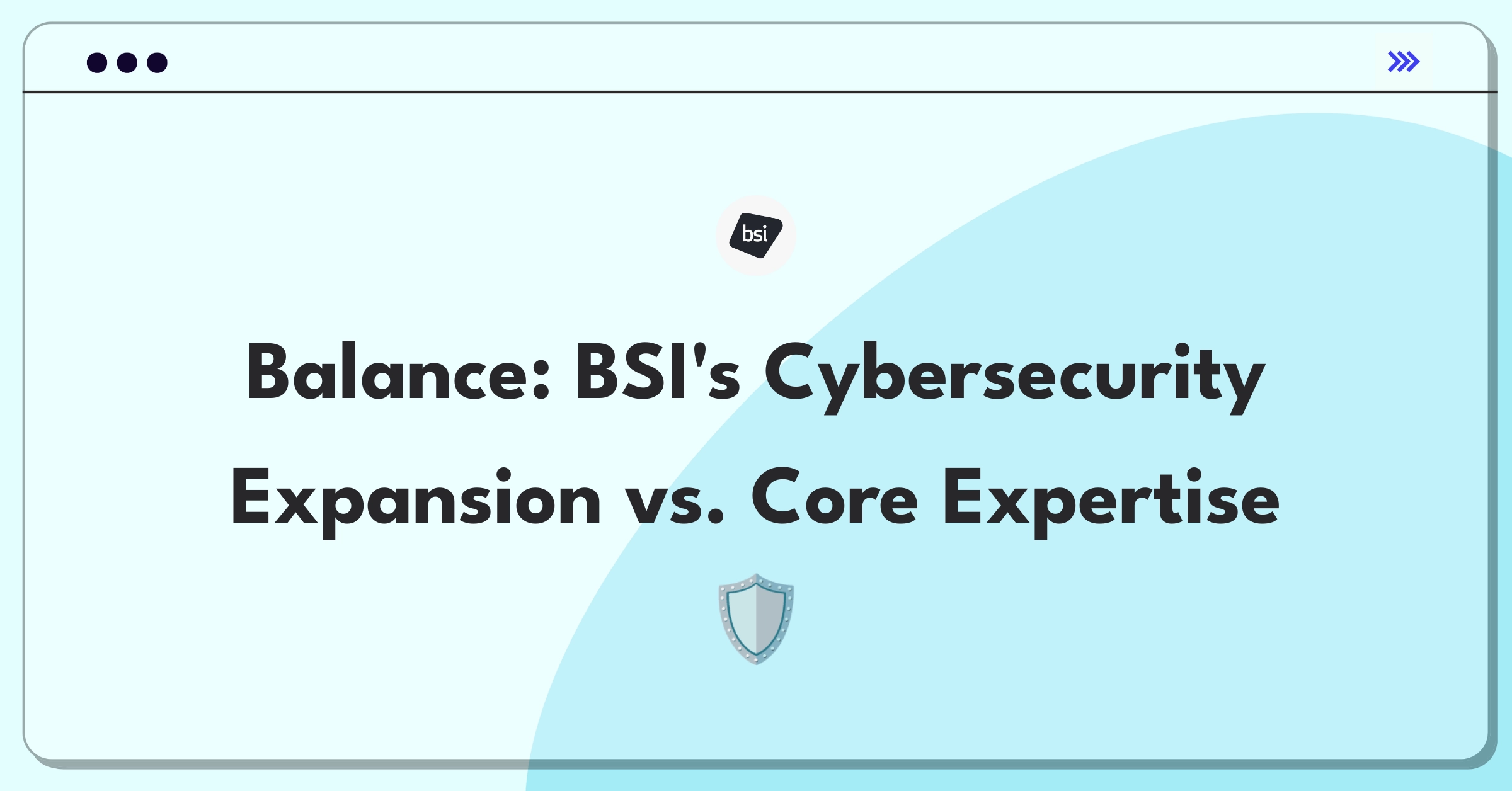 BSI Cybersecurity Expansion | Product Trade-Off Interview - NextSprints