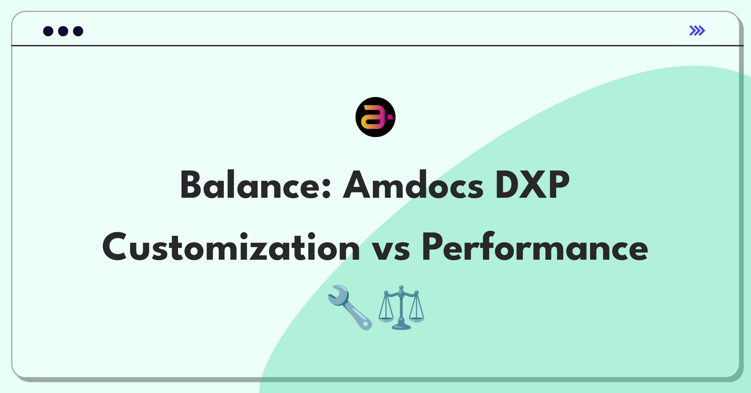 Amdocs Customization vs Performance | Product Trade-Off Case - NextSprints