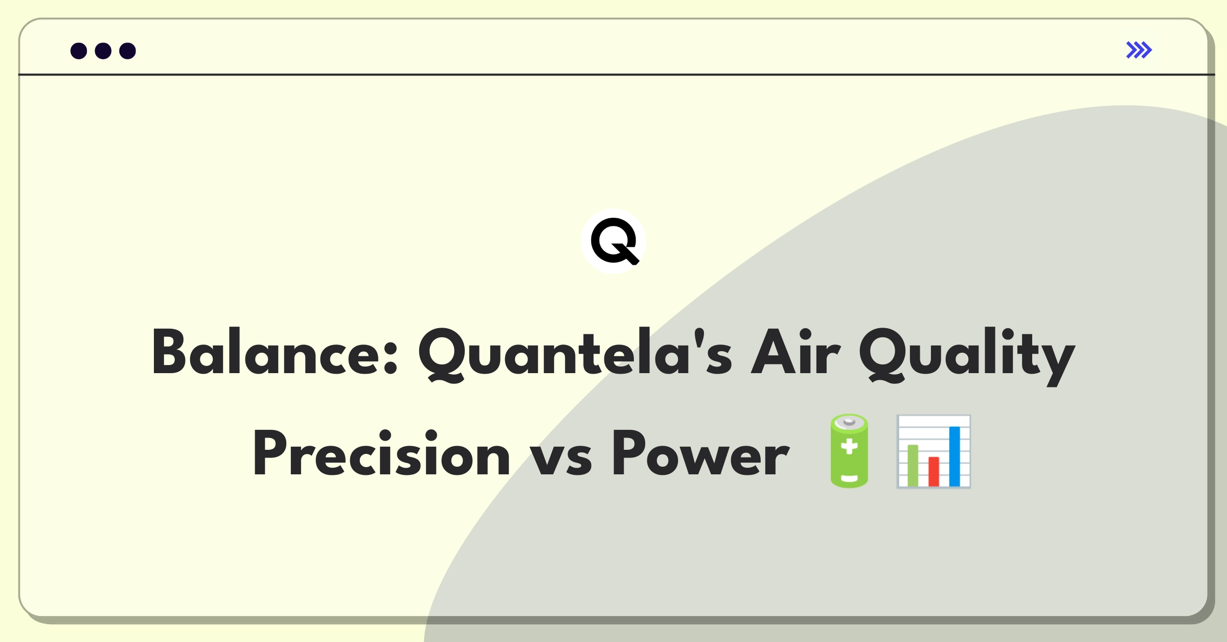 Quantela Air Quality Monitoring Tradeoff | Product Strategy - NextSprints