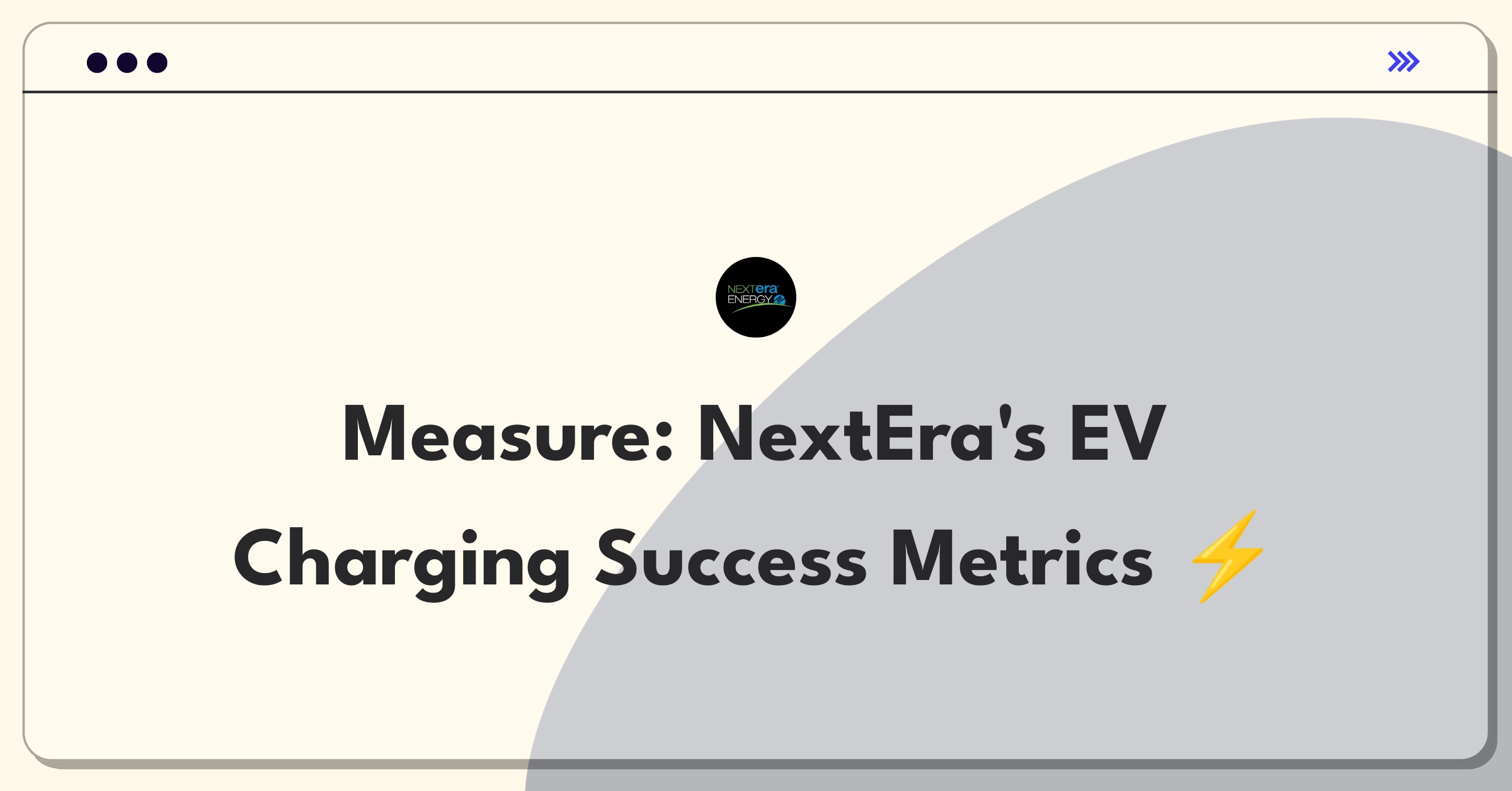 NextEra EV Charging Success | Metrics Product Interview - NextSprints