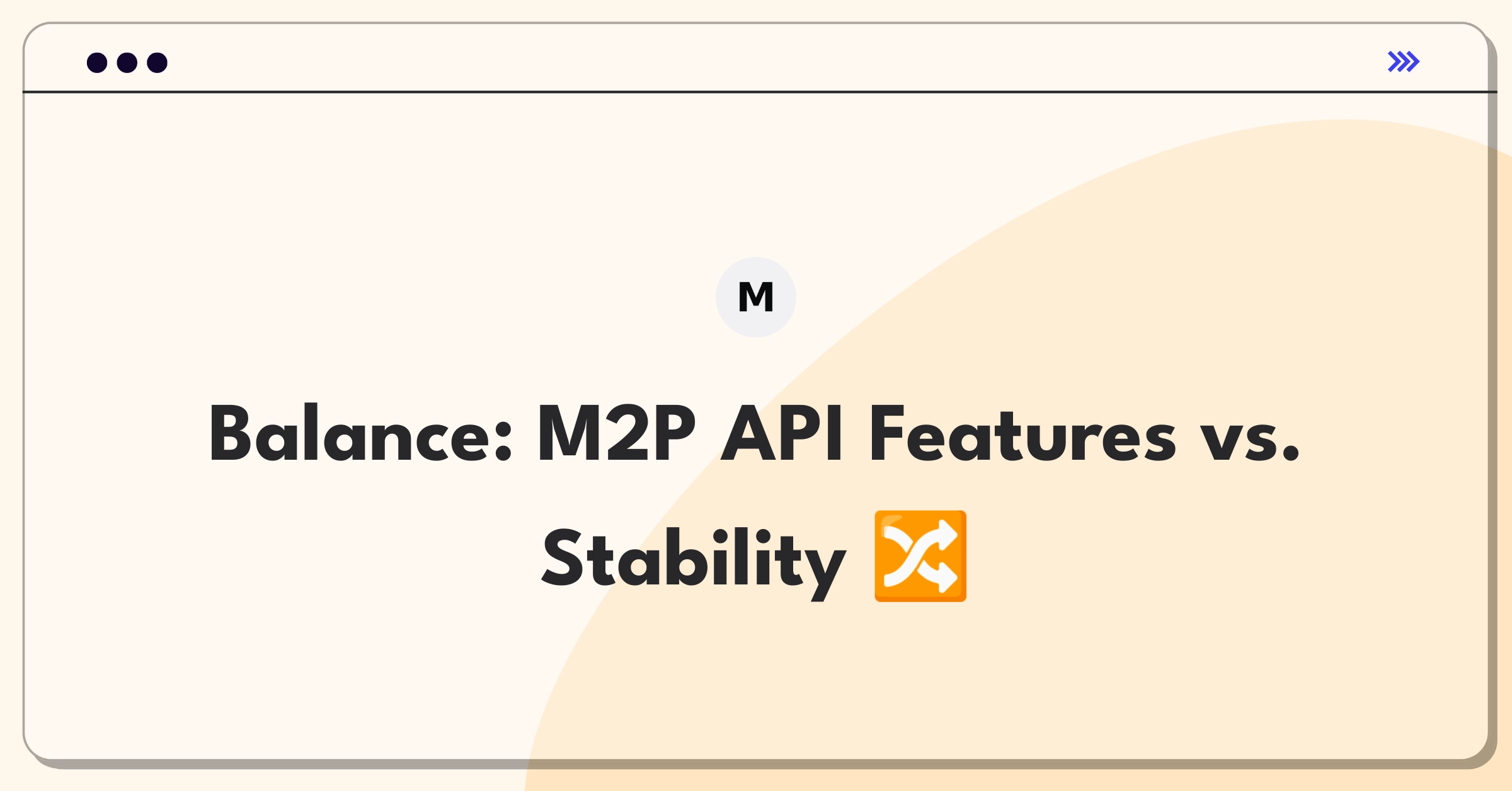 M2P Fintech API Prioritization | Product Trade-Off Interview - NextSprints