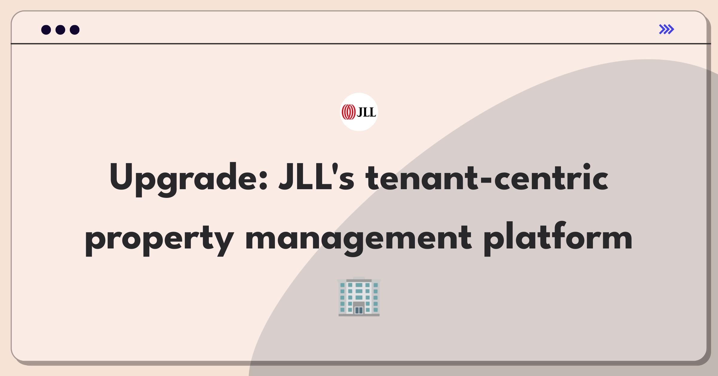 JLL Property Management Software Upgrade | Product Improvement Case ...