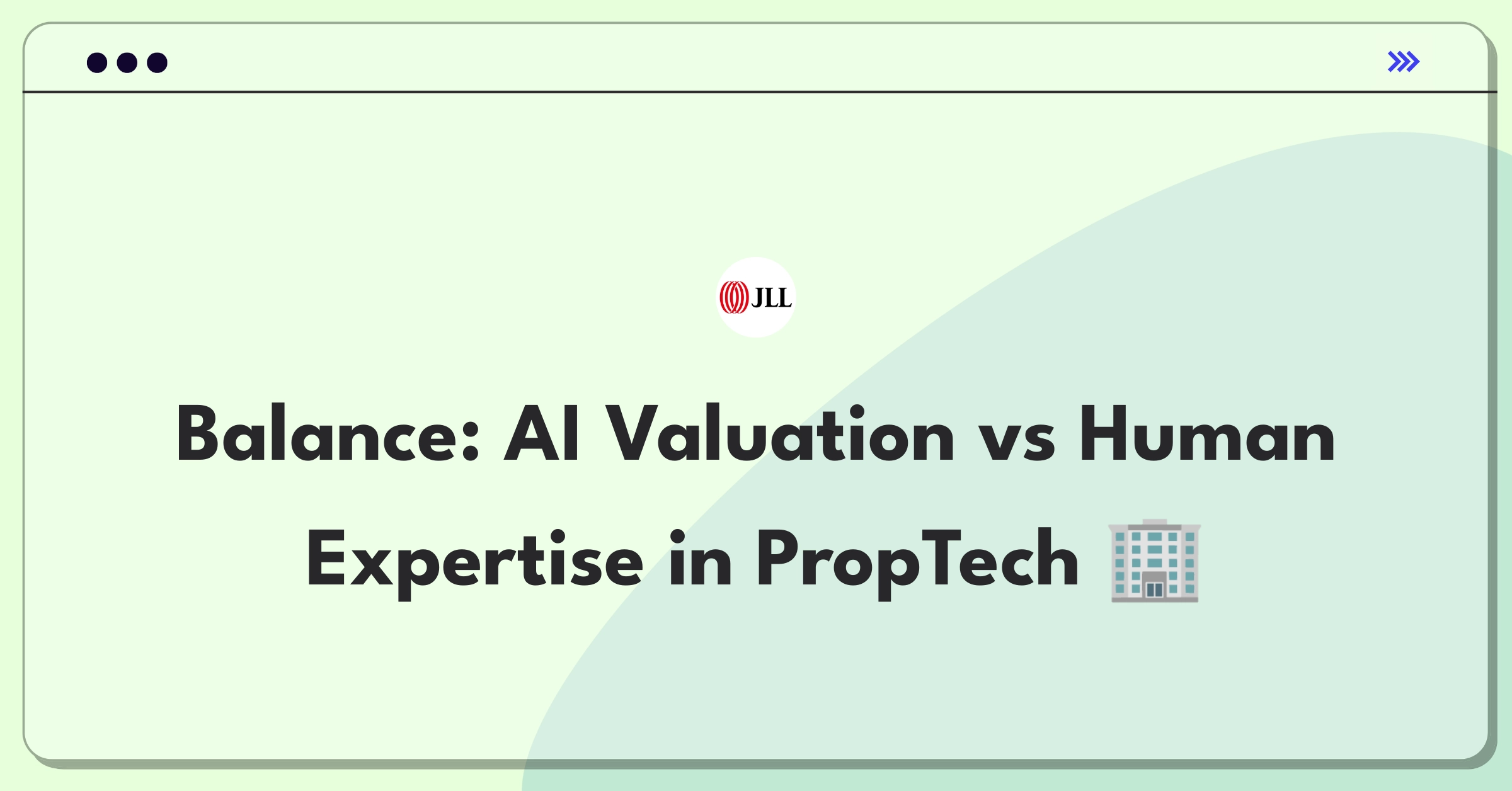JLL AI vs Human Valuation | Product Trade-Off Interview - NextSprints