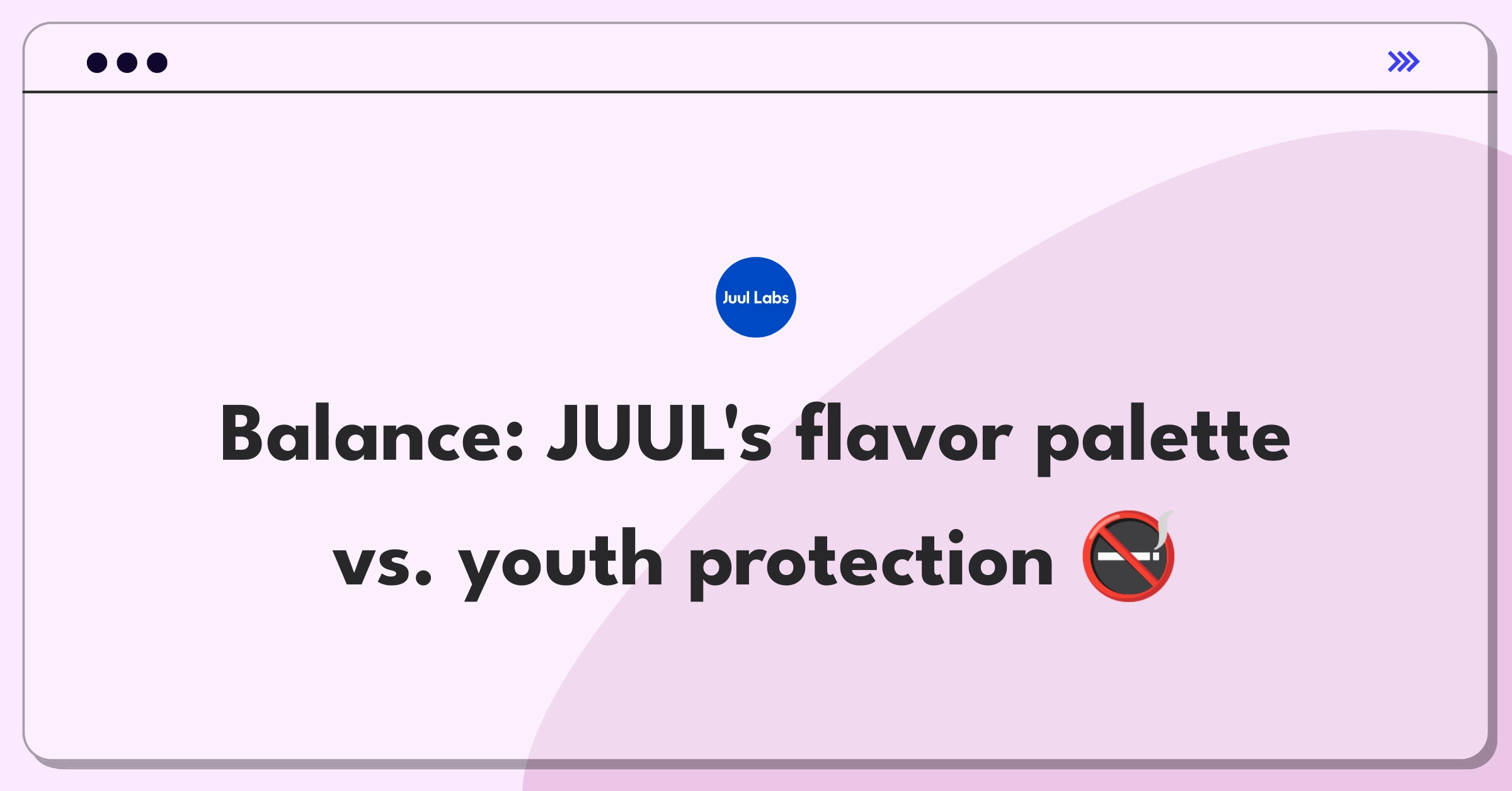 JUUL Flavor Strategy | Product Trade-Off Interview - NextSprints